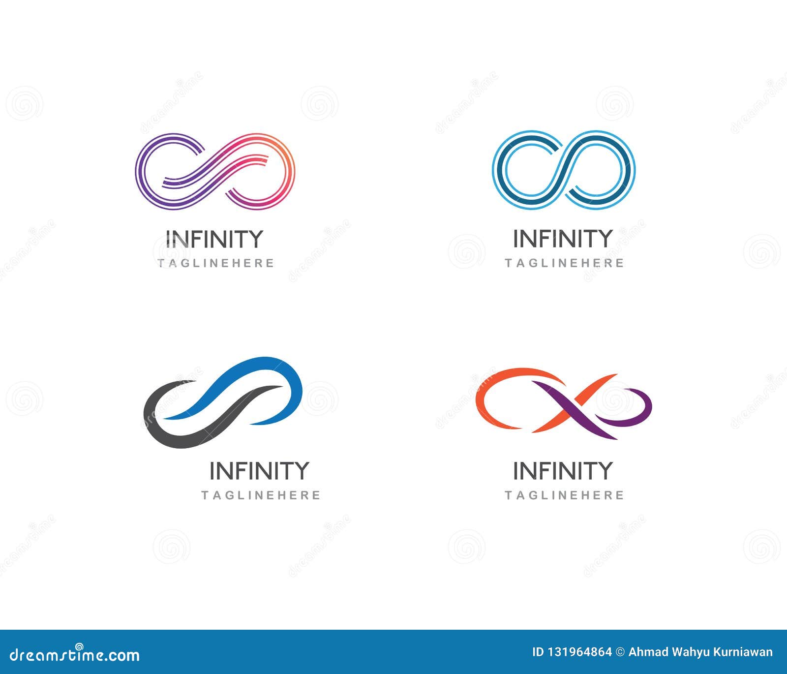 Vecteur de logo d'infini illustration de vecteur. Illustration du ...
