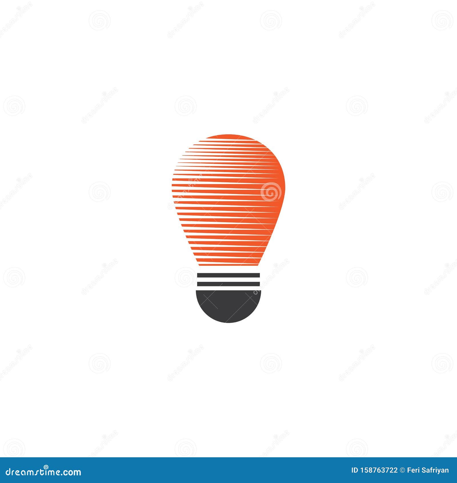 Vecteur De Logo De La Lampe Illustration de Vecteur - Illustration du ...