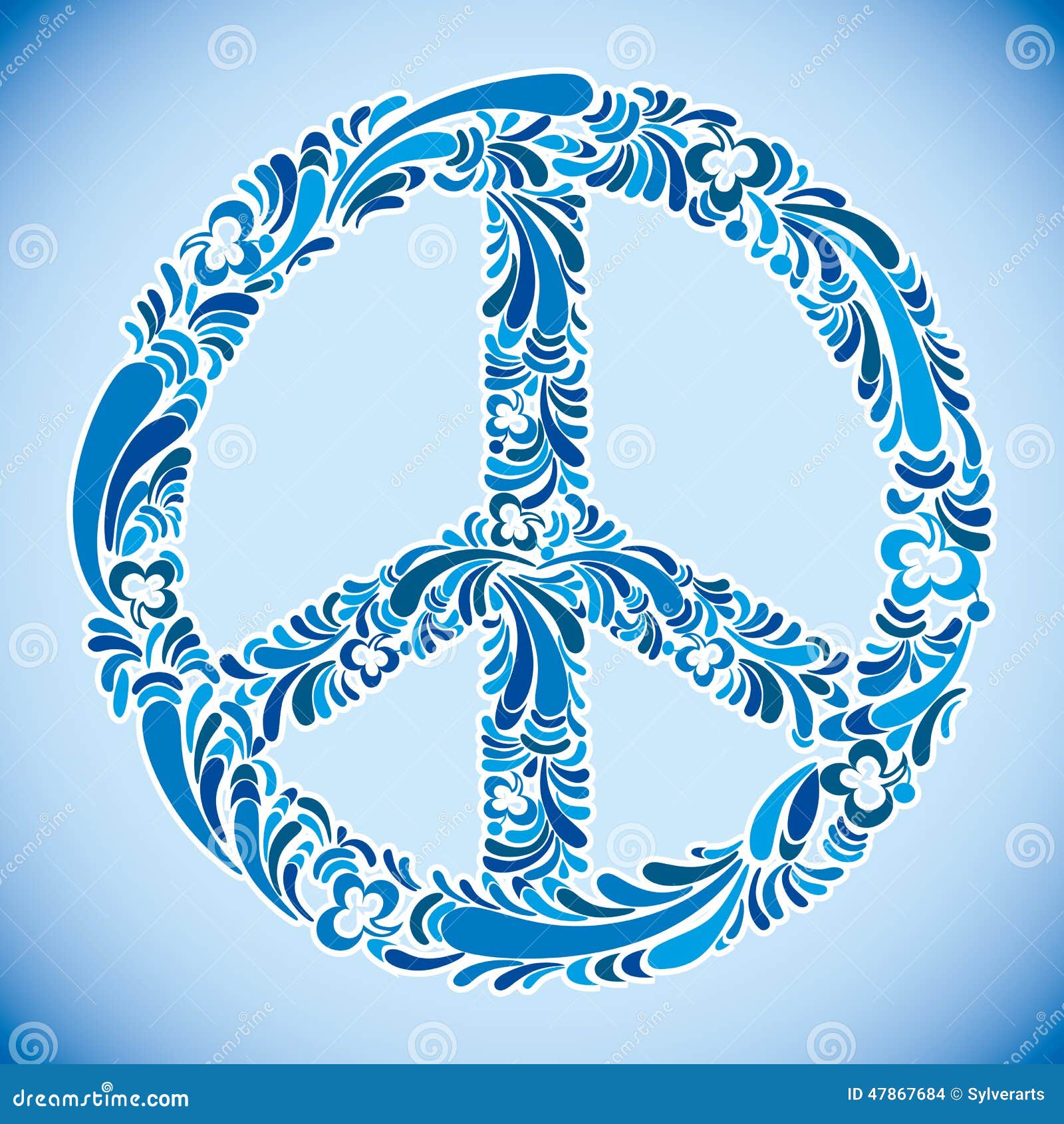 Vecteur de signe de paix illustration de vecteur. Illustration of ...