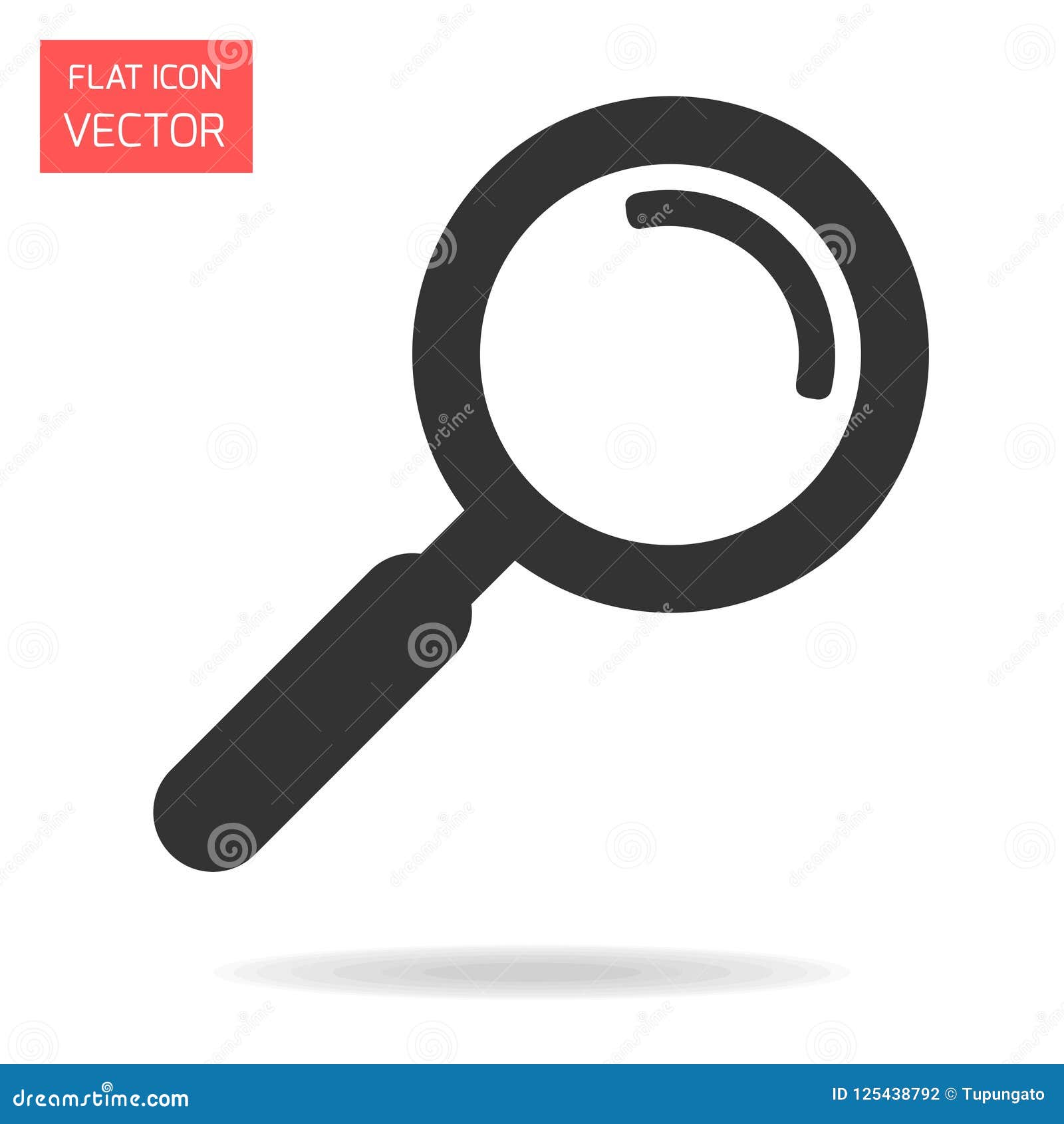 Vecteur De Symbole De Recherche Illustration de Vecteur - Illustration ...