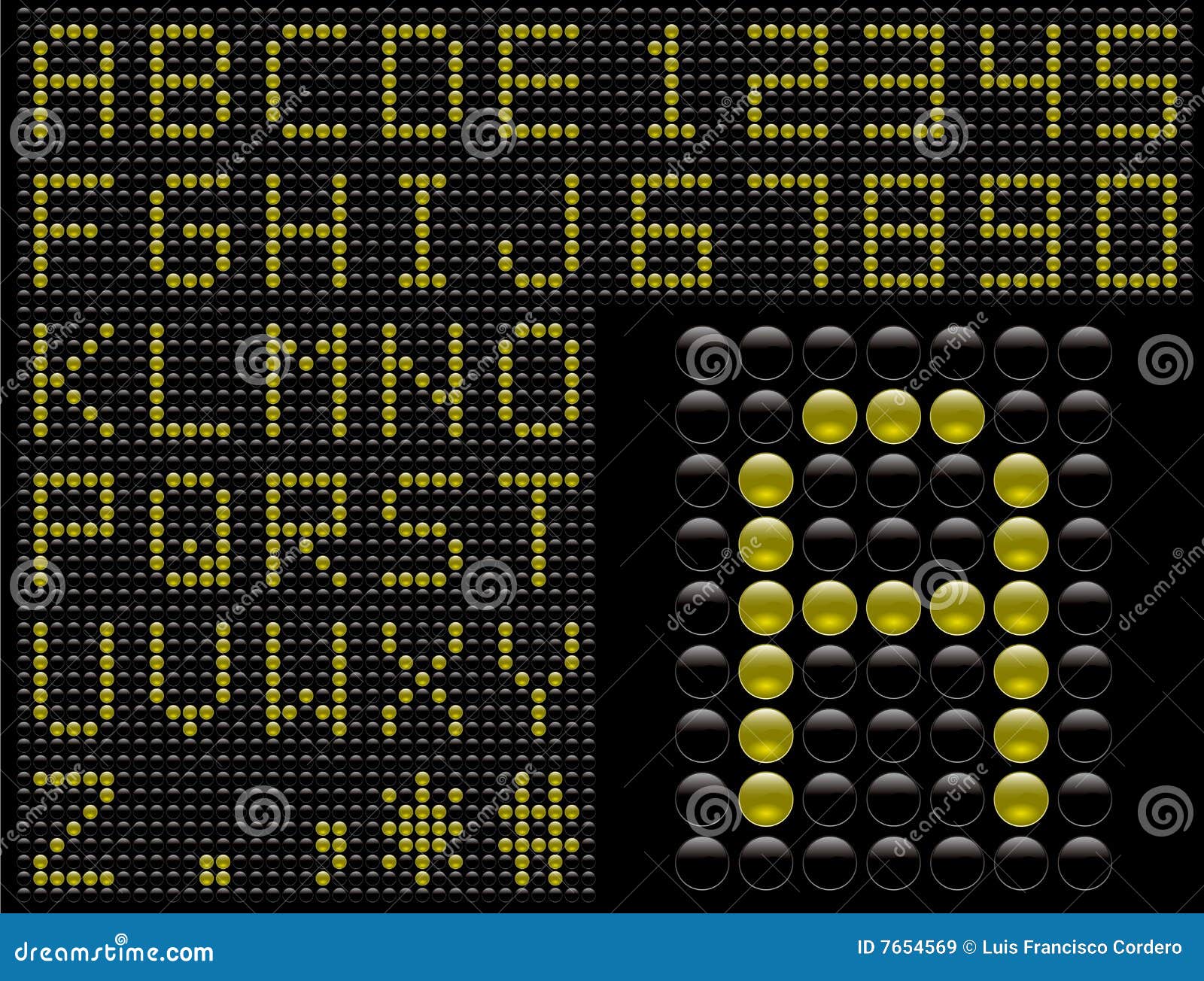 Vecteur De Symboles De Type De Tableau Indicateur Illustration de ...