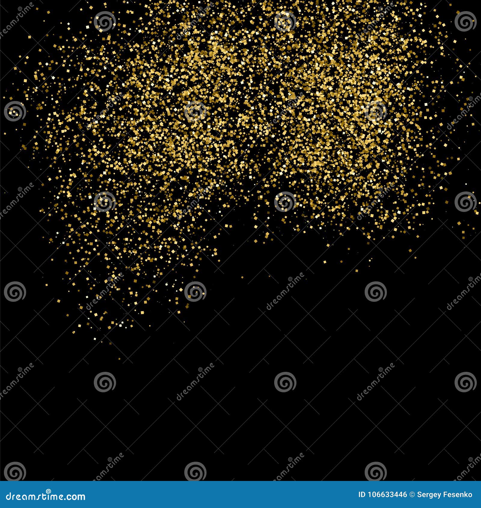 Vecteur De Texture De Scintillement D'or Illustration de Vecteur ...