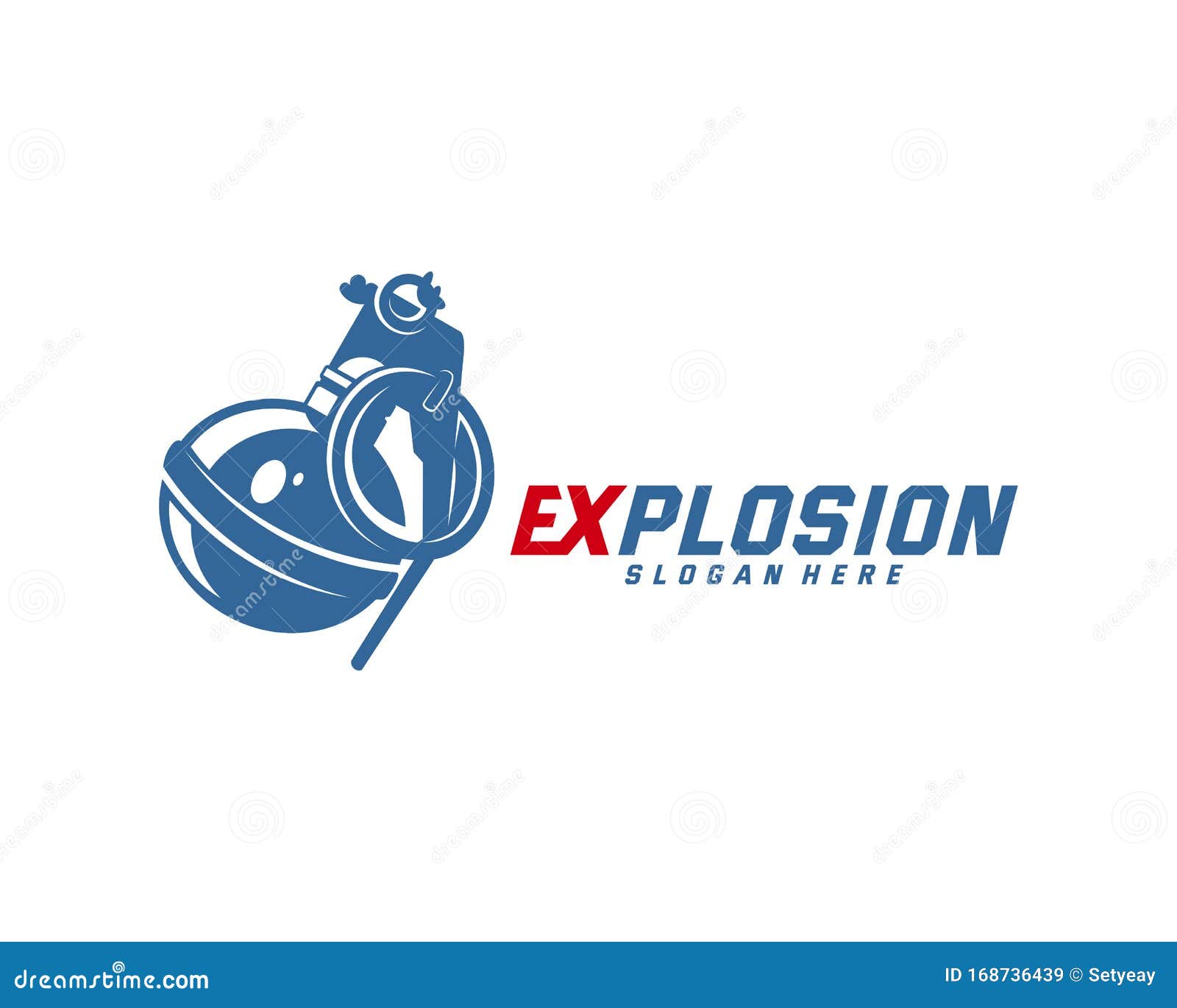 Vecteur Explosif De Conception De Logo De L'arme, Vecteur Explosif ...