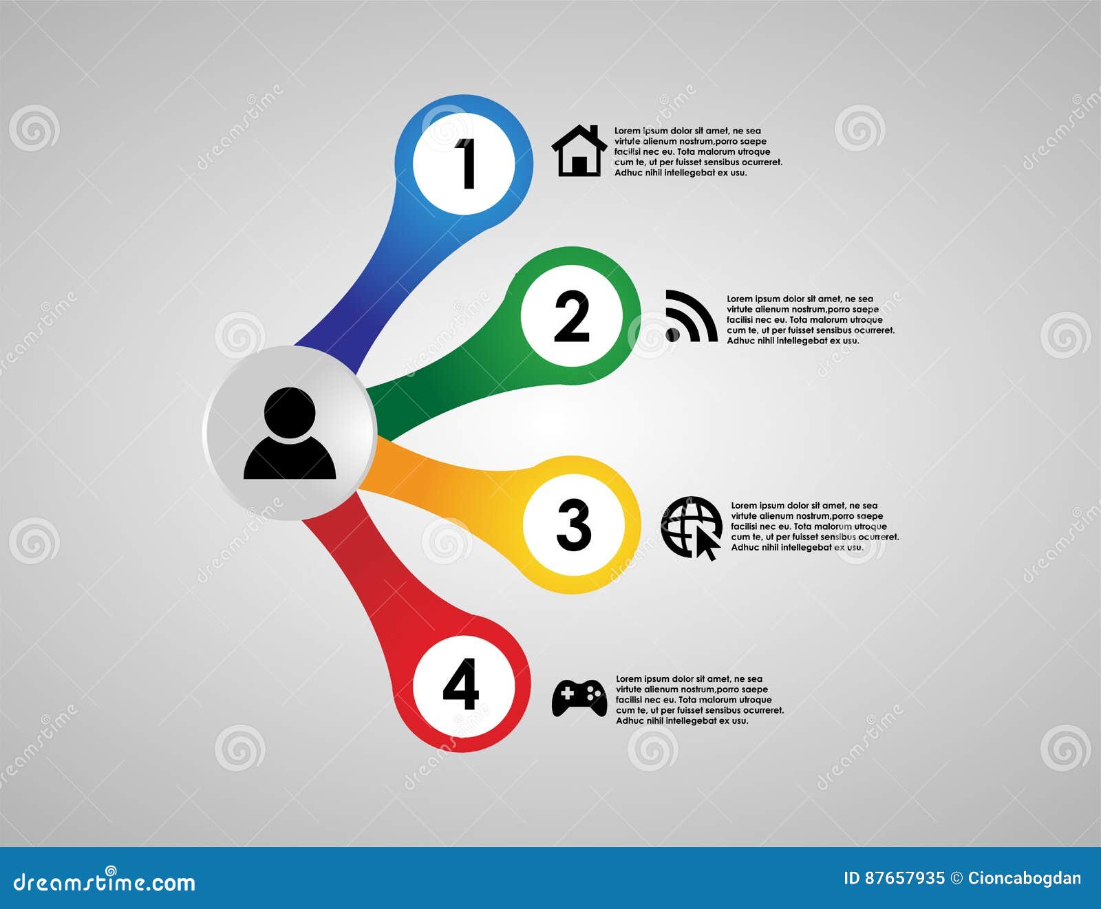 Vecteur infographic simple illustration de vecteur. Illustration du ...