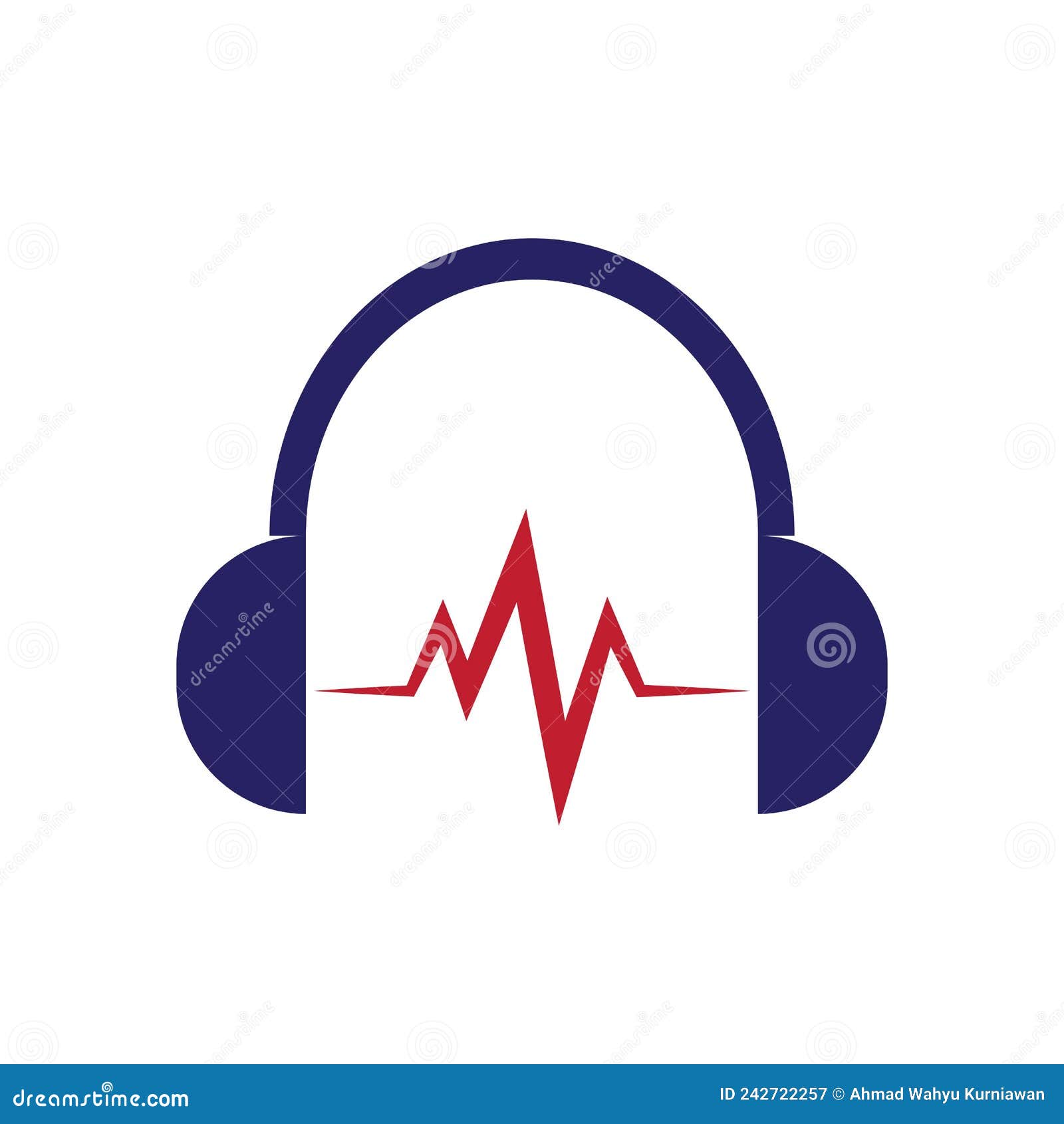 Vecteur logo casque illustration de vecteur. Illustration du conception ...