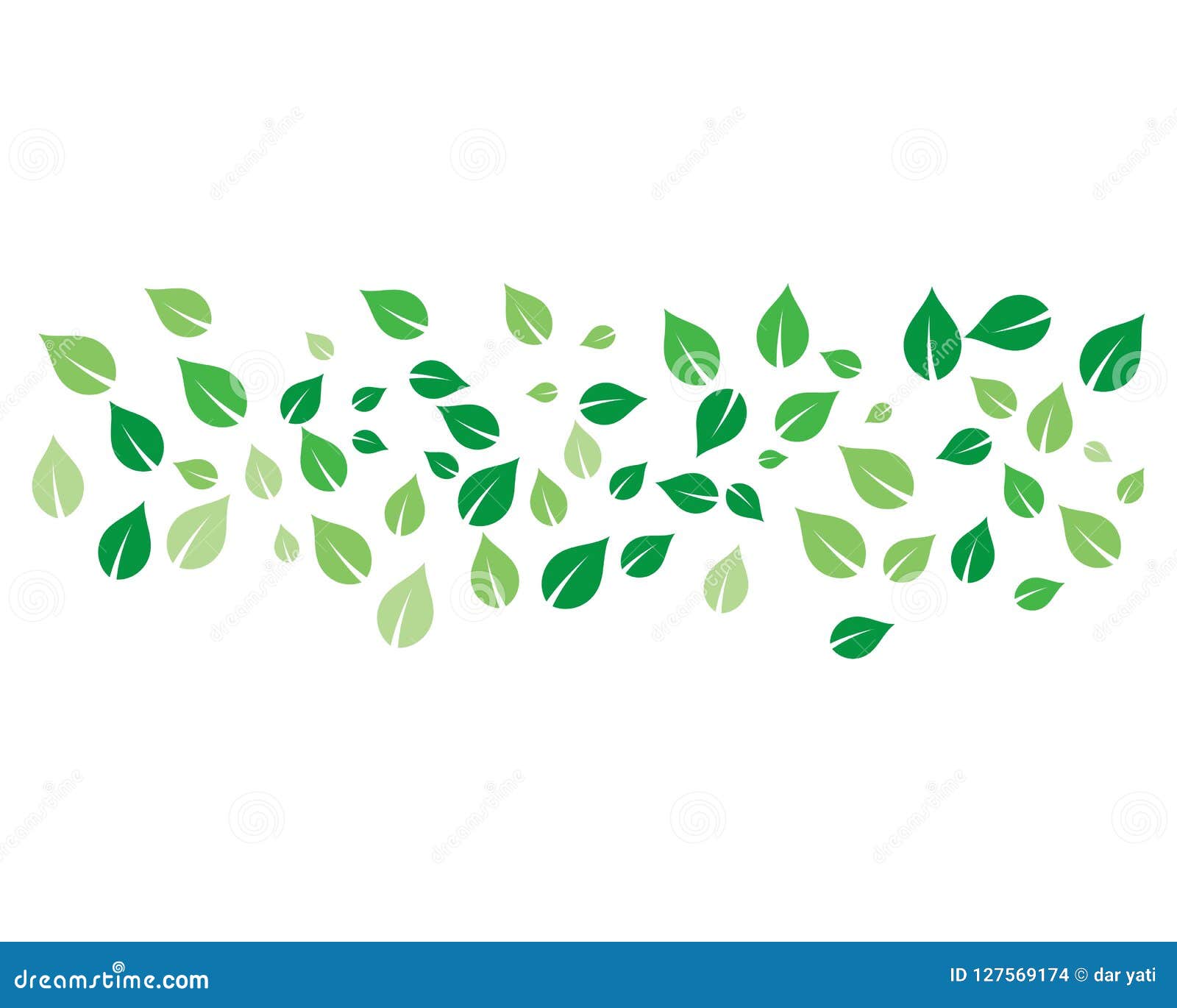 Vecteur volant de feuilles illustration de vecteur. Illustration du ...