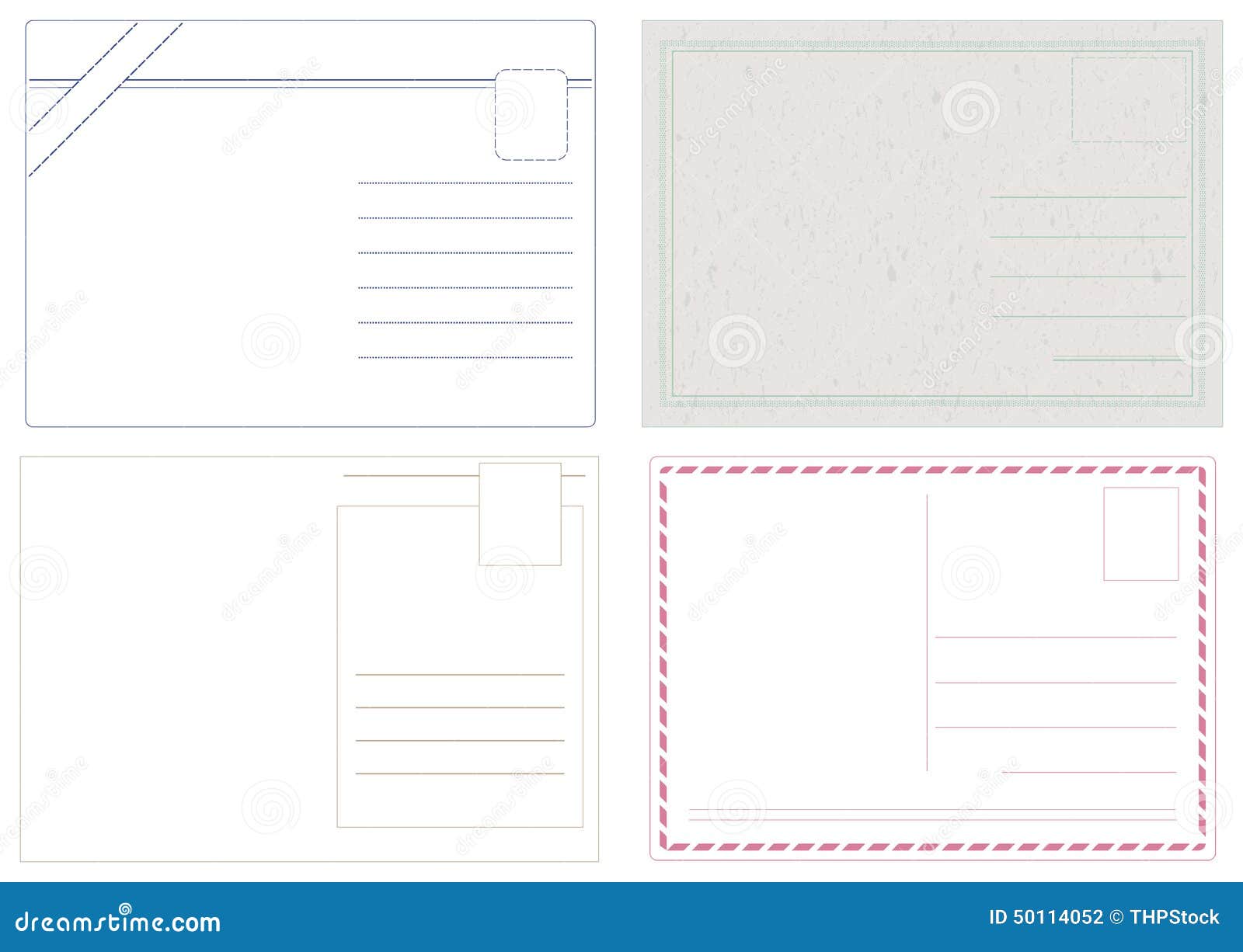 Vecteurs de carte postale illustration de vecteur. Illustration du ...