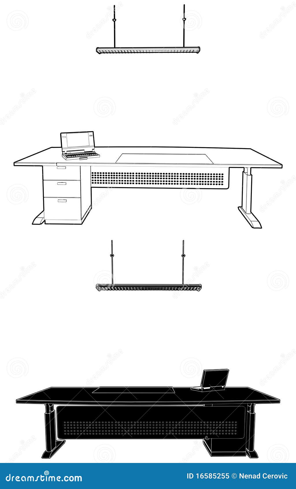 Vector 01 Del Vector De La Oficina Ilustración del Vector - Ilustración ...