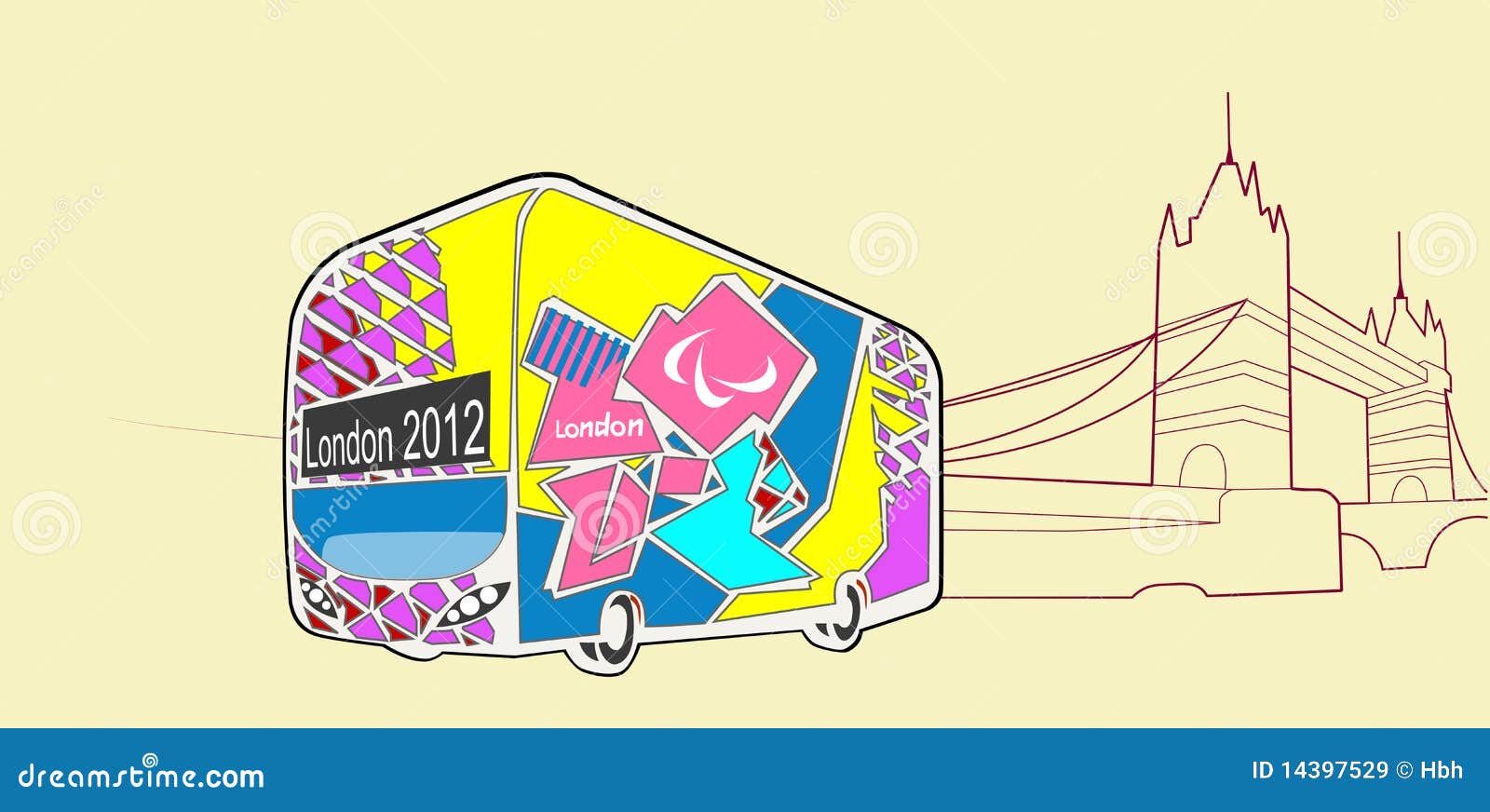 Vector 2012 London Olympic Bus Stock Illustrations – 2 Vector 2012 ...