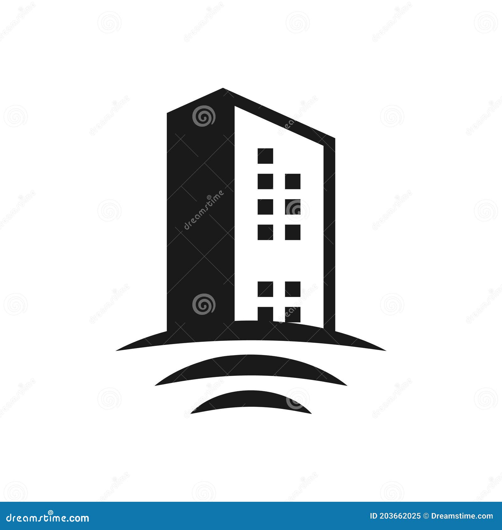 Premium Vector Office or Corporate Building Logo Design Stock Vector ...