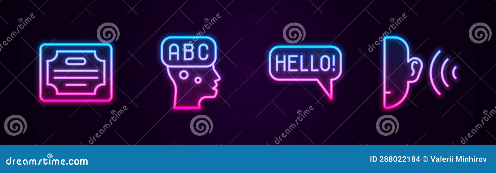 Set Line Certificate Template, Learning Foreign Languages, Hello ...