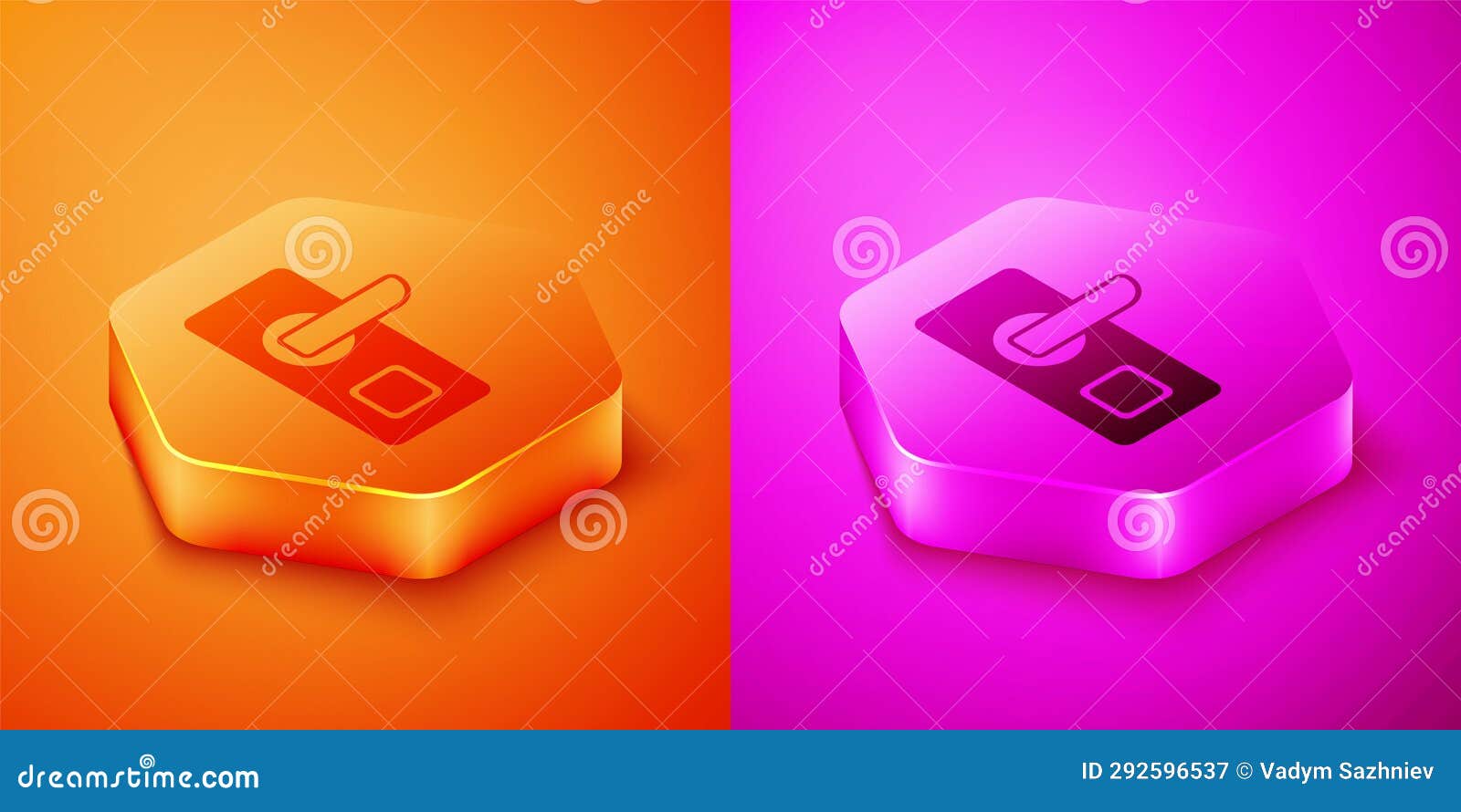 Isometric Digital Door Lock with Wireless Technology for Unlock Icon ...