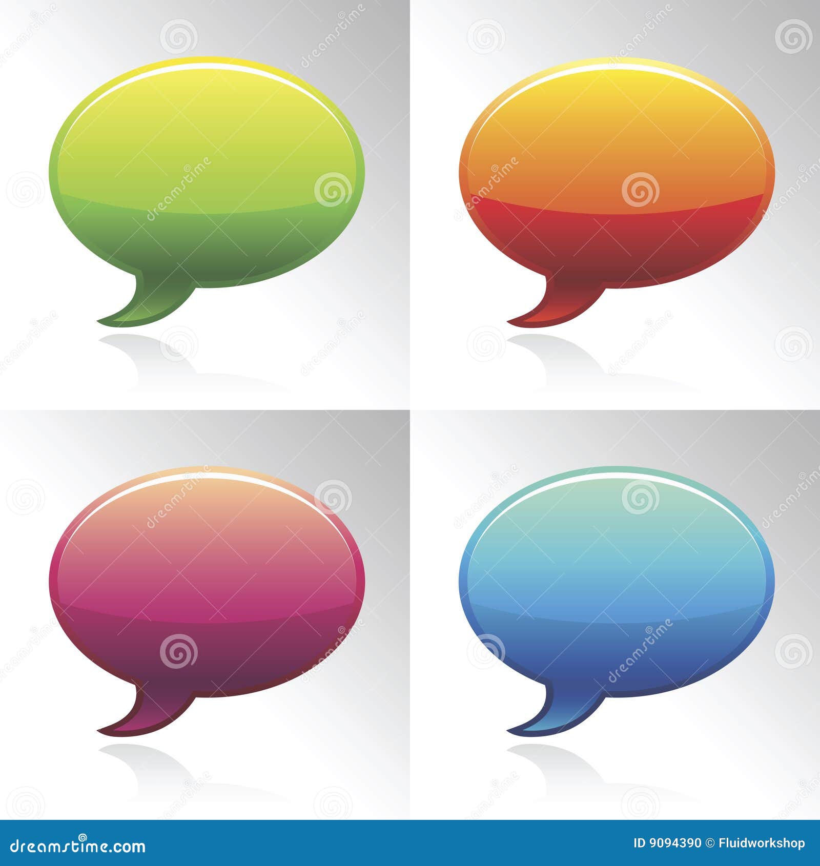 Vector 3D bubbles stock vector. Illustration of gradient - 9094390
