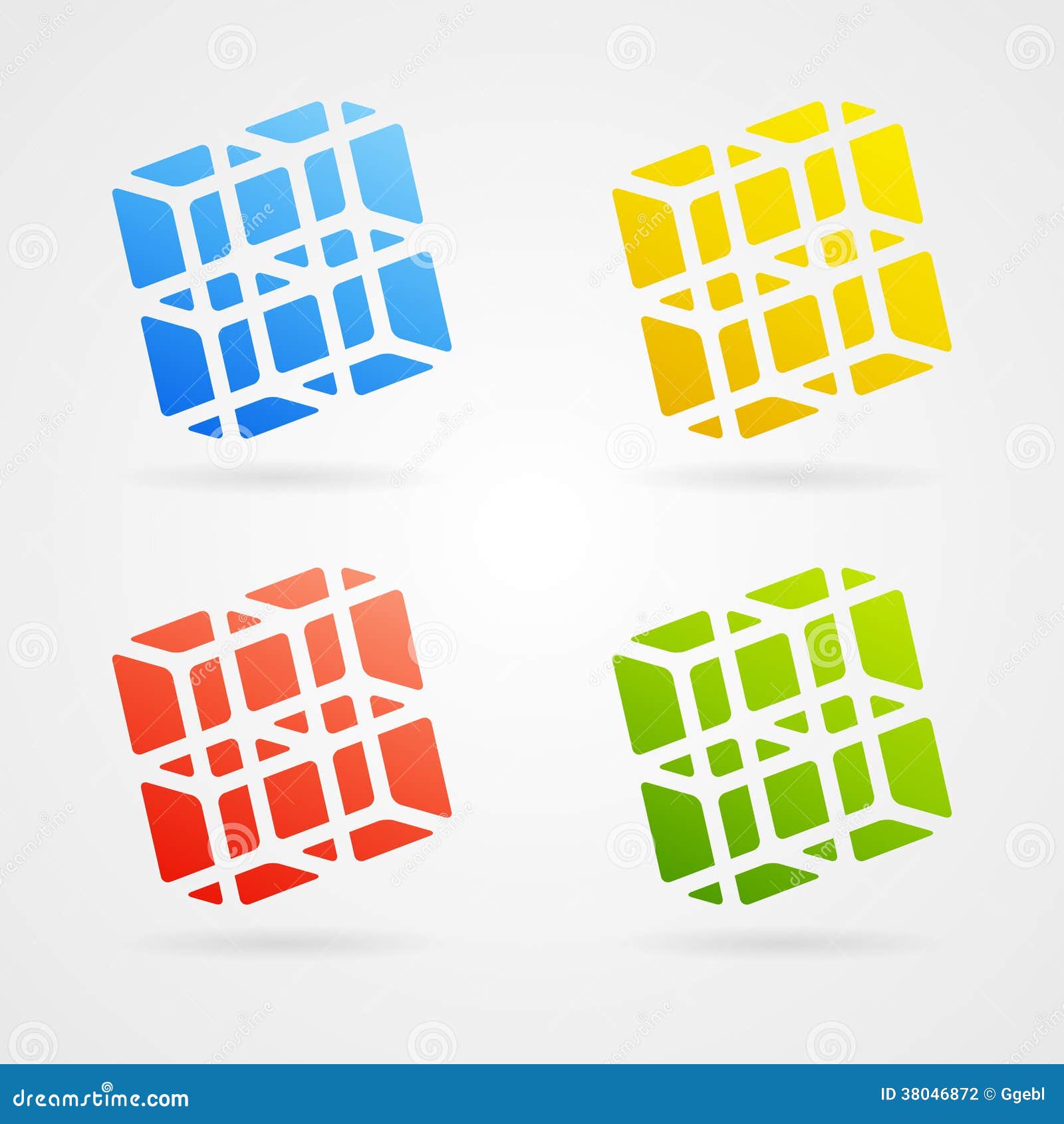 Vector 3d elements stock illustration. Illustration of silver - 38046872