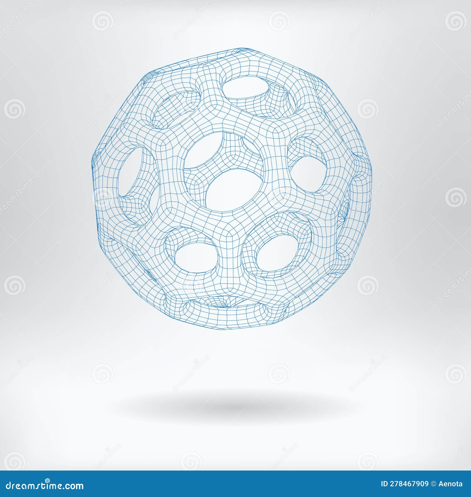 Truncated Hexagonal Pyramid Royalty-Free Stock Photo | CartoonDealer ...