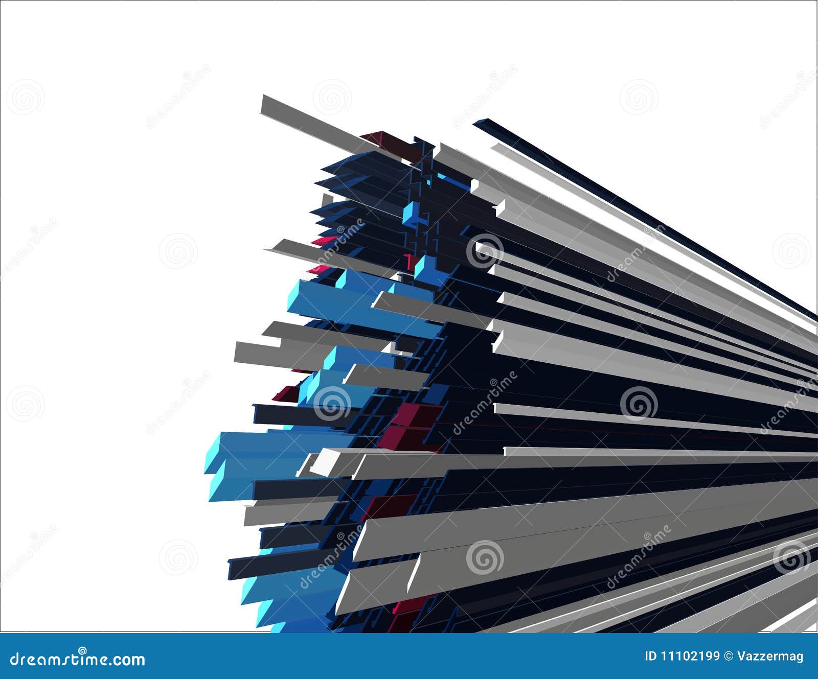 Vector 3d warp space stock vector. Illustration of geometry - 11102199