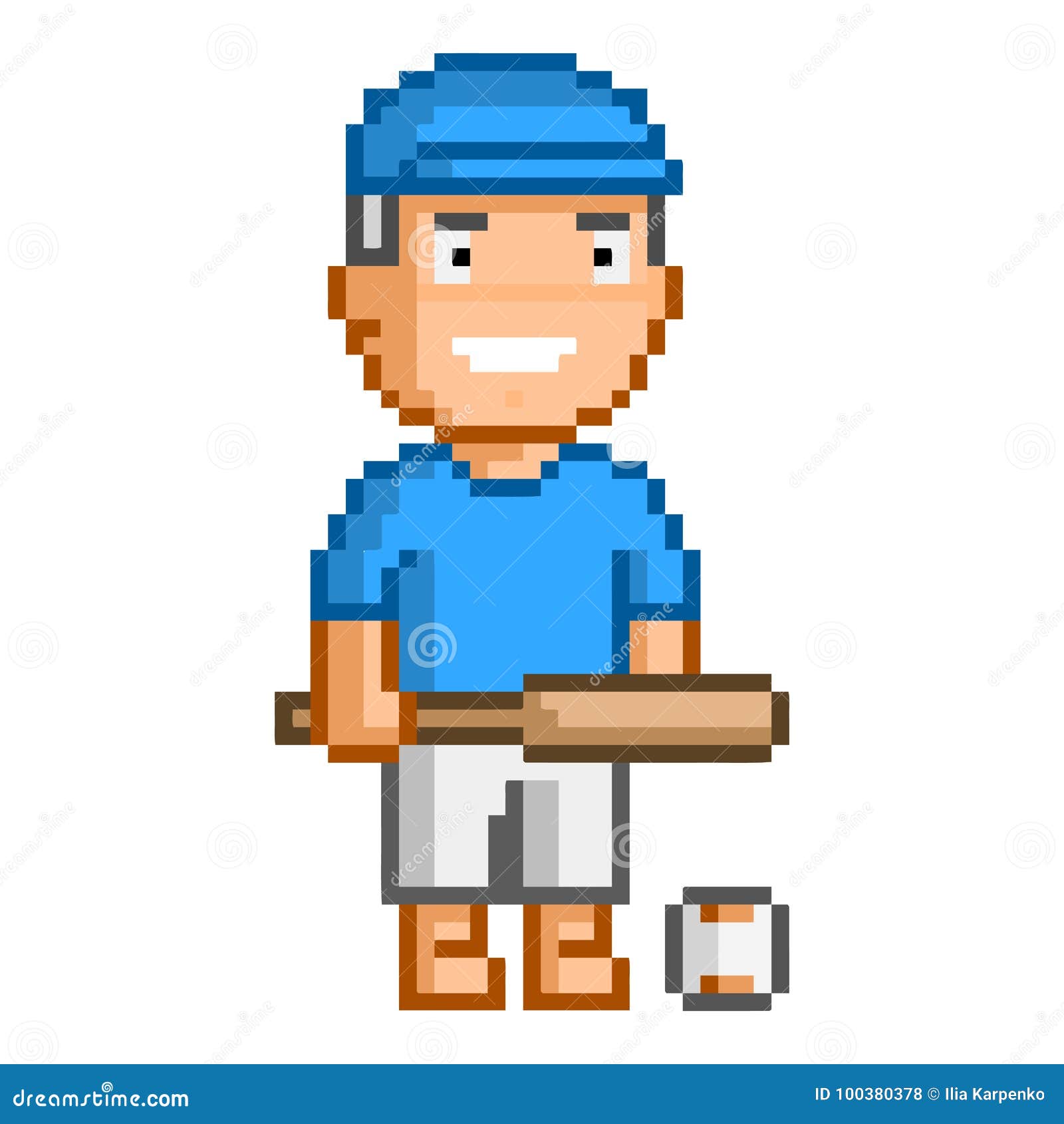 Pixel Baseball Stock Illustrations – 424 Pixel Baseball Stock ...