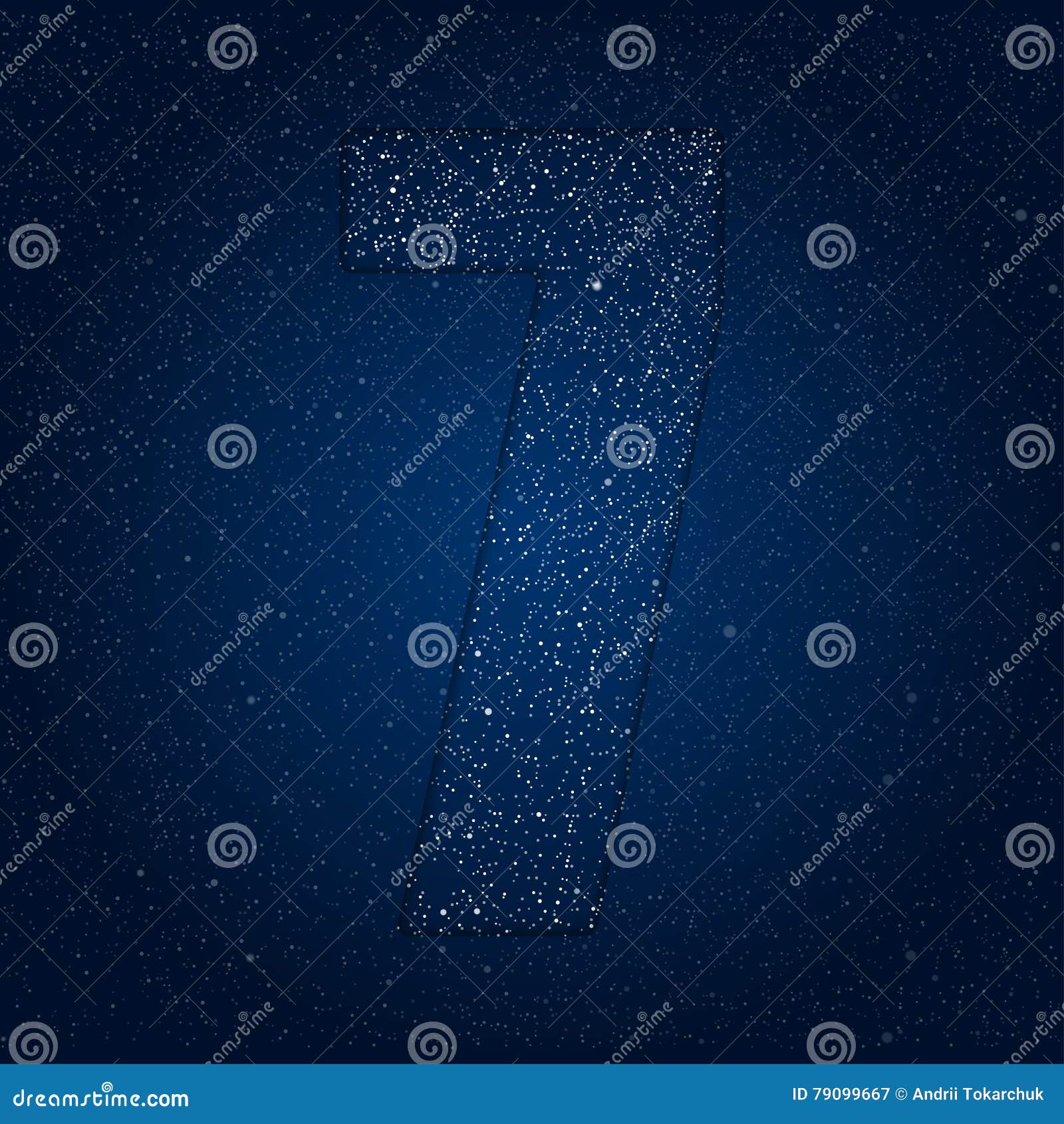 Vector Abstract Alphabet of Stars. the Starry Sky Stock Vector ...