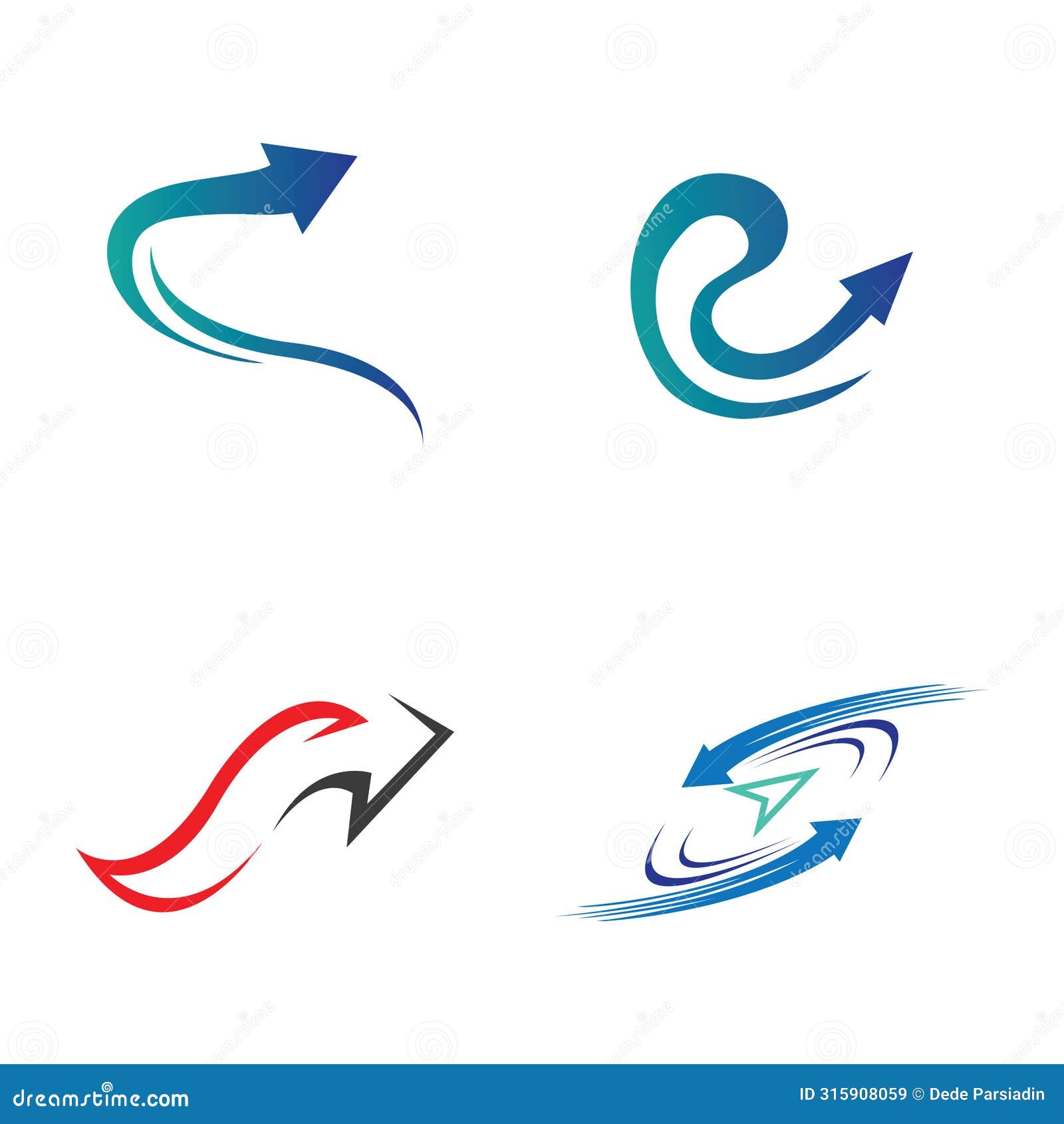 Vector Abstract Arrow Logo, Icon Isolated. Point Logo, Web Abstract ...