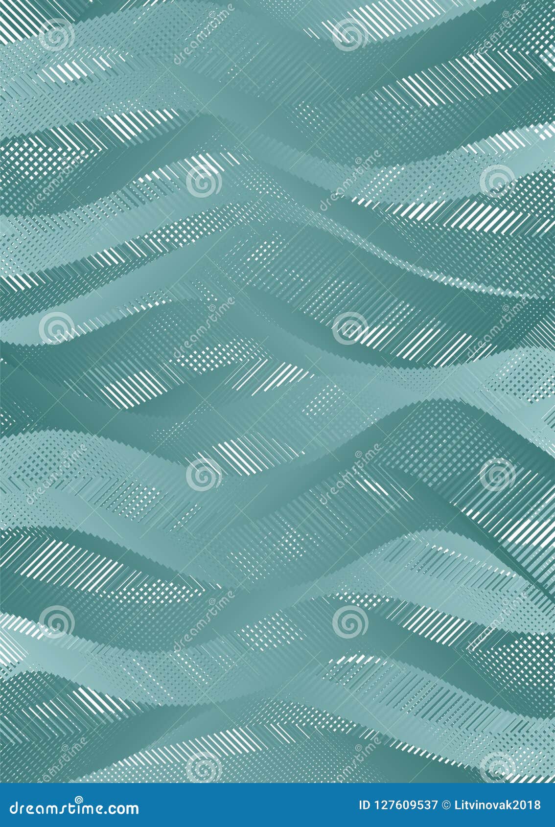 Vector Abstract Background with Aqua Web of Lines on White Stock Vector ...