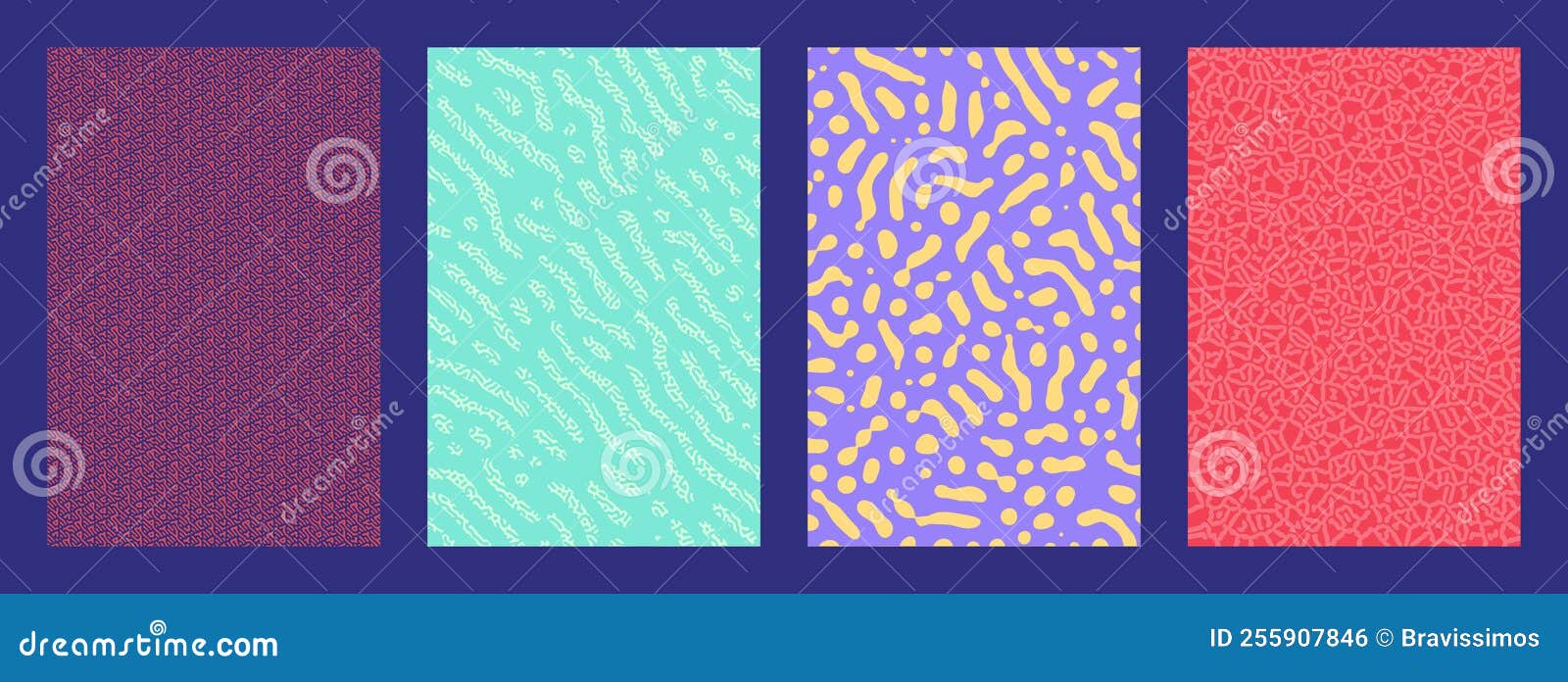 Vector Abstract Background Bio Diffusion Geometric Coral Stock Vector