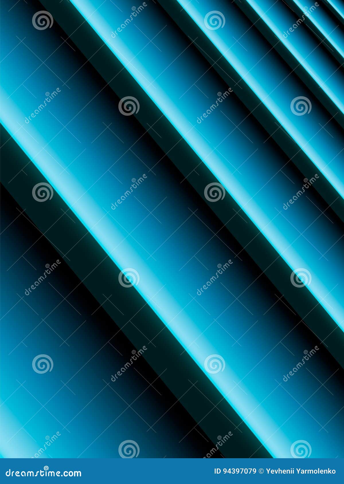Vector Abstract Background with Blue and Black Line Stock Vector ...