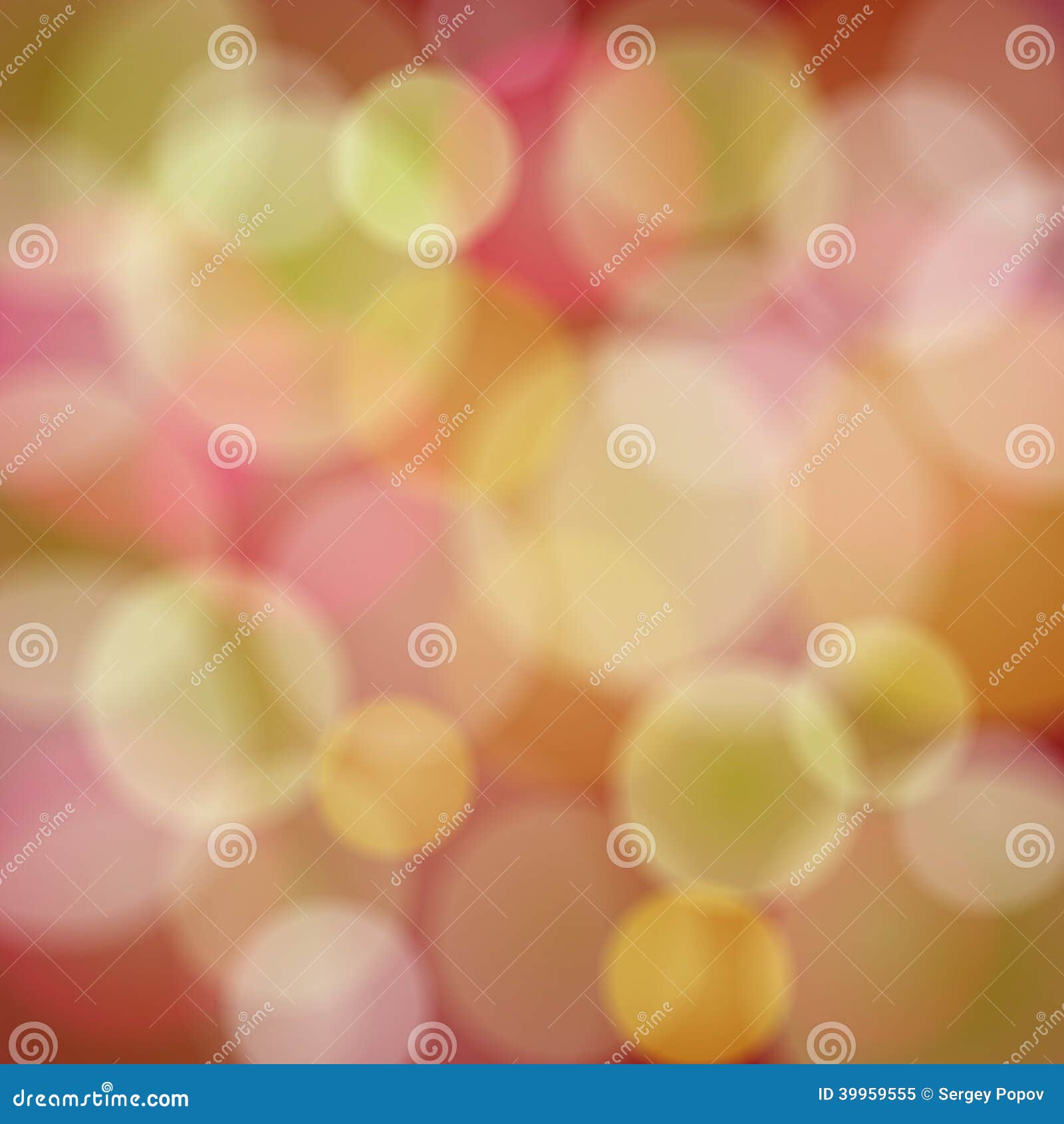 Vector Abstract Background with Bokeh Light Effects Stock Vector ...