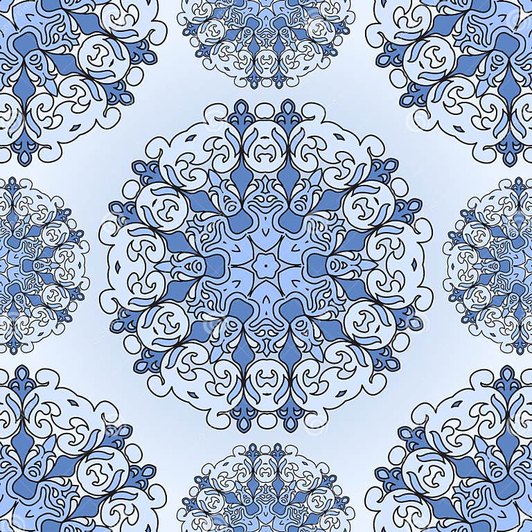 Vector Abstract Background with Colorful Elements. Decorative Se Stock ...