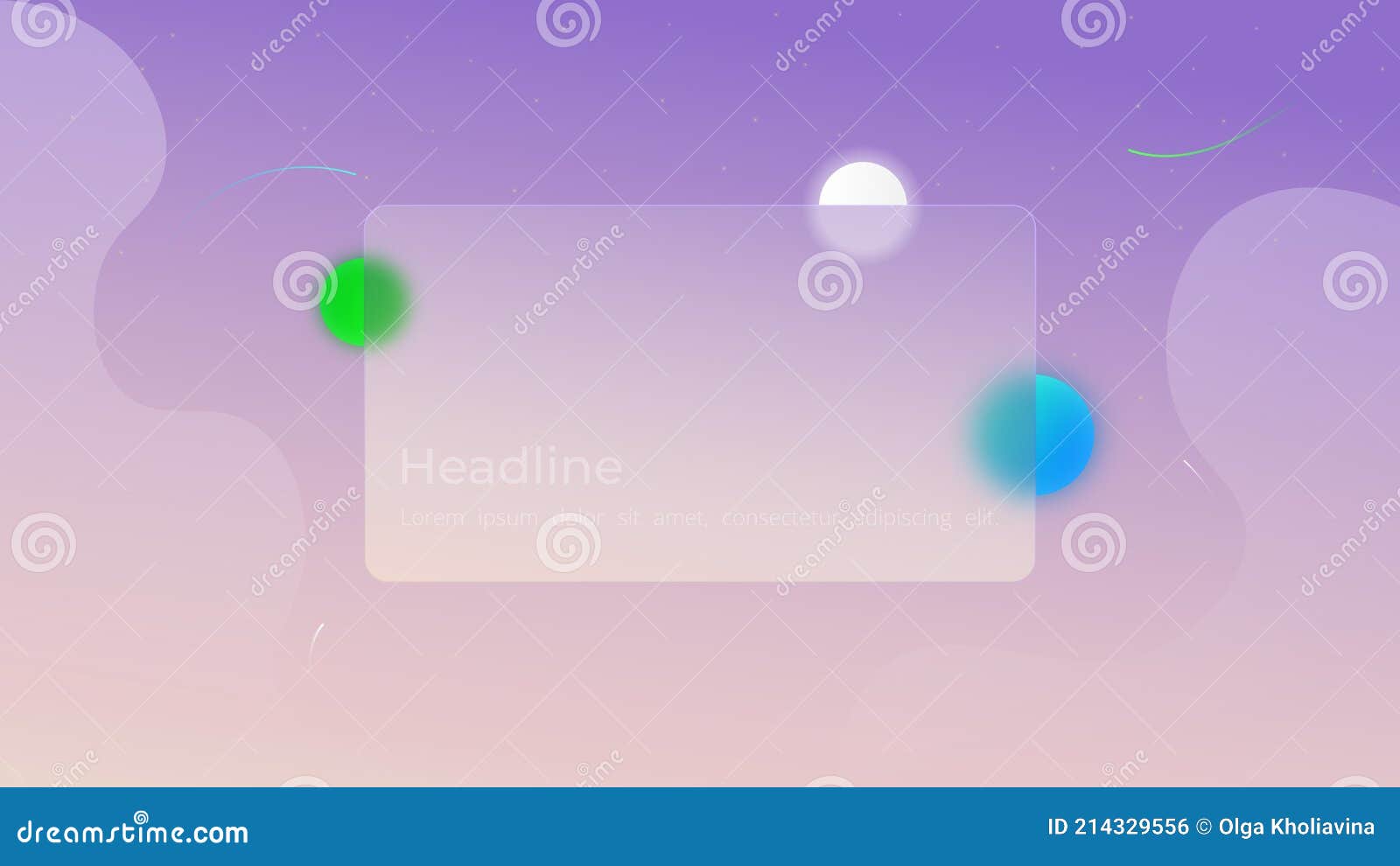 Vector Abstract Background. Concept, Infinite Universe Stock Vector ...
