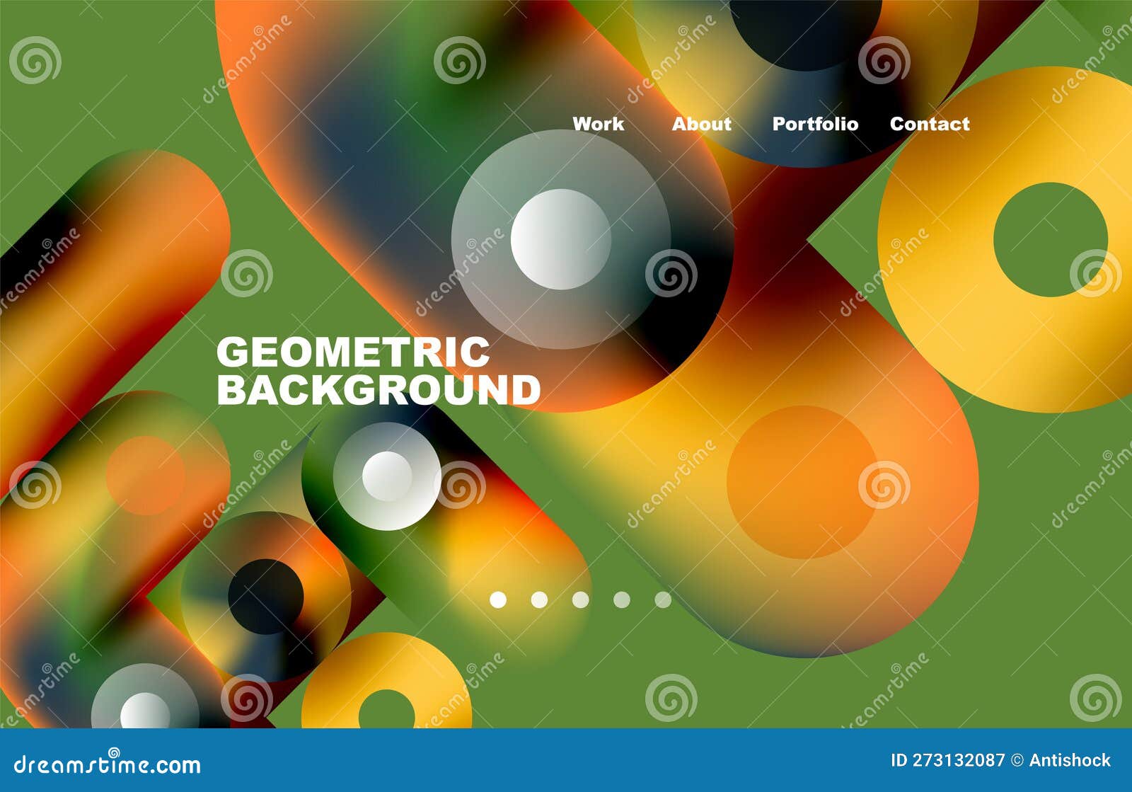Vector Abstract Background Creative Geometric Elements Stock Vector ...