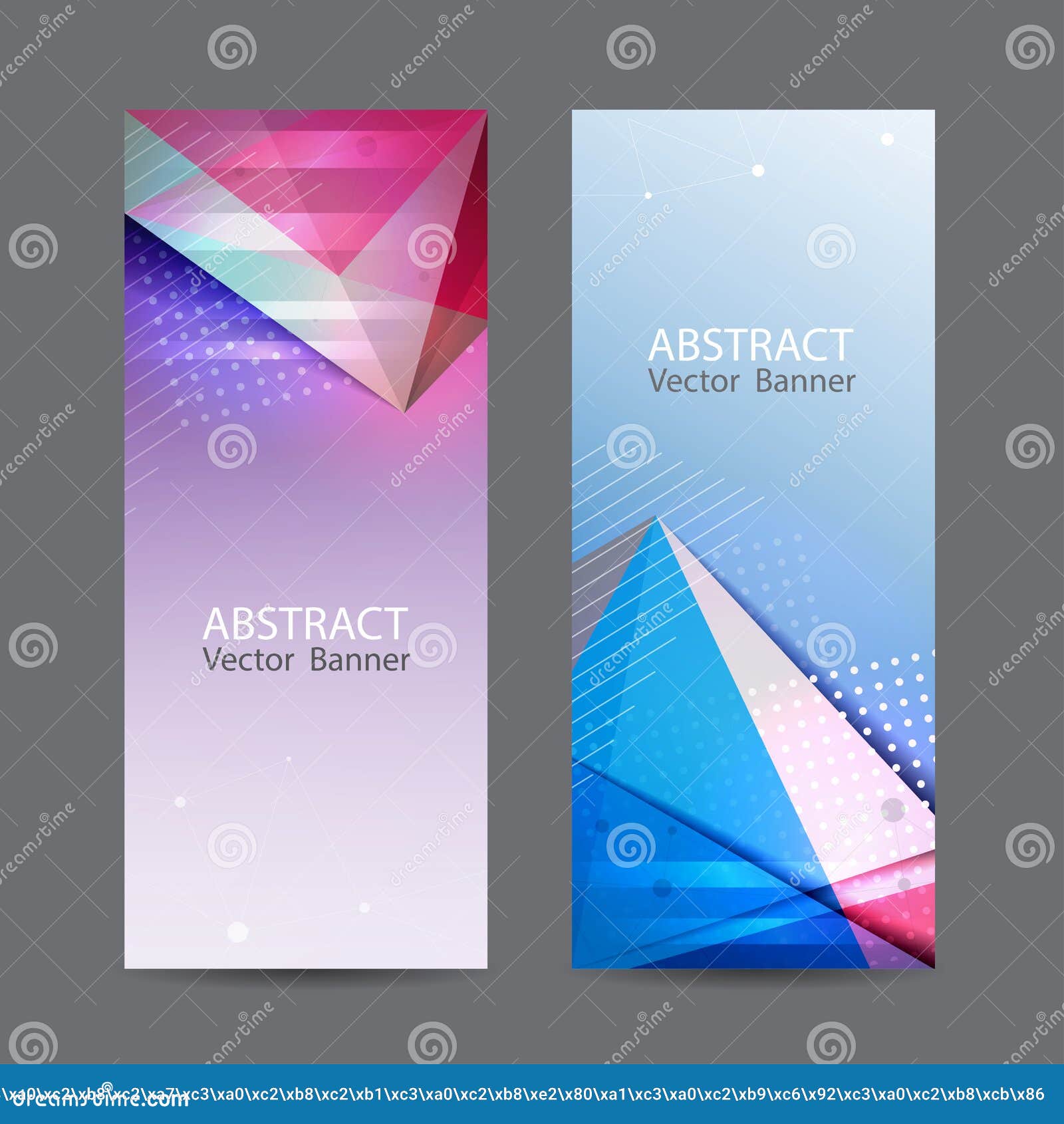 Vector Abstract Design Banner Template.vector Illustration Stock Vector ...