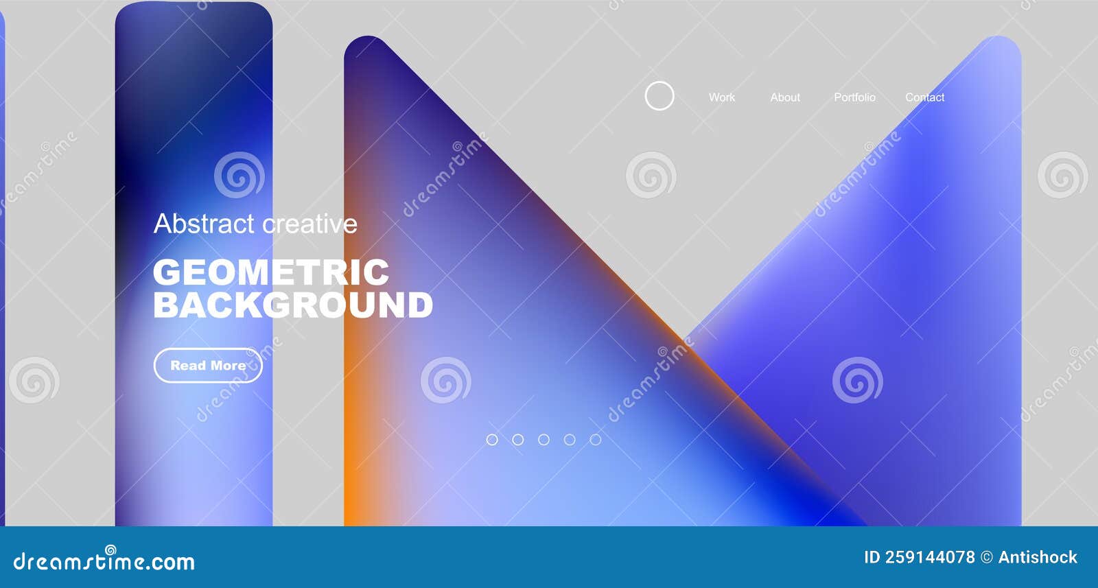 Vector Abstract Background Design Template Stock Vector - Illustration ...