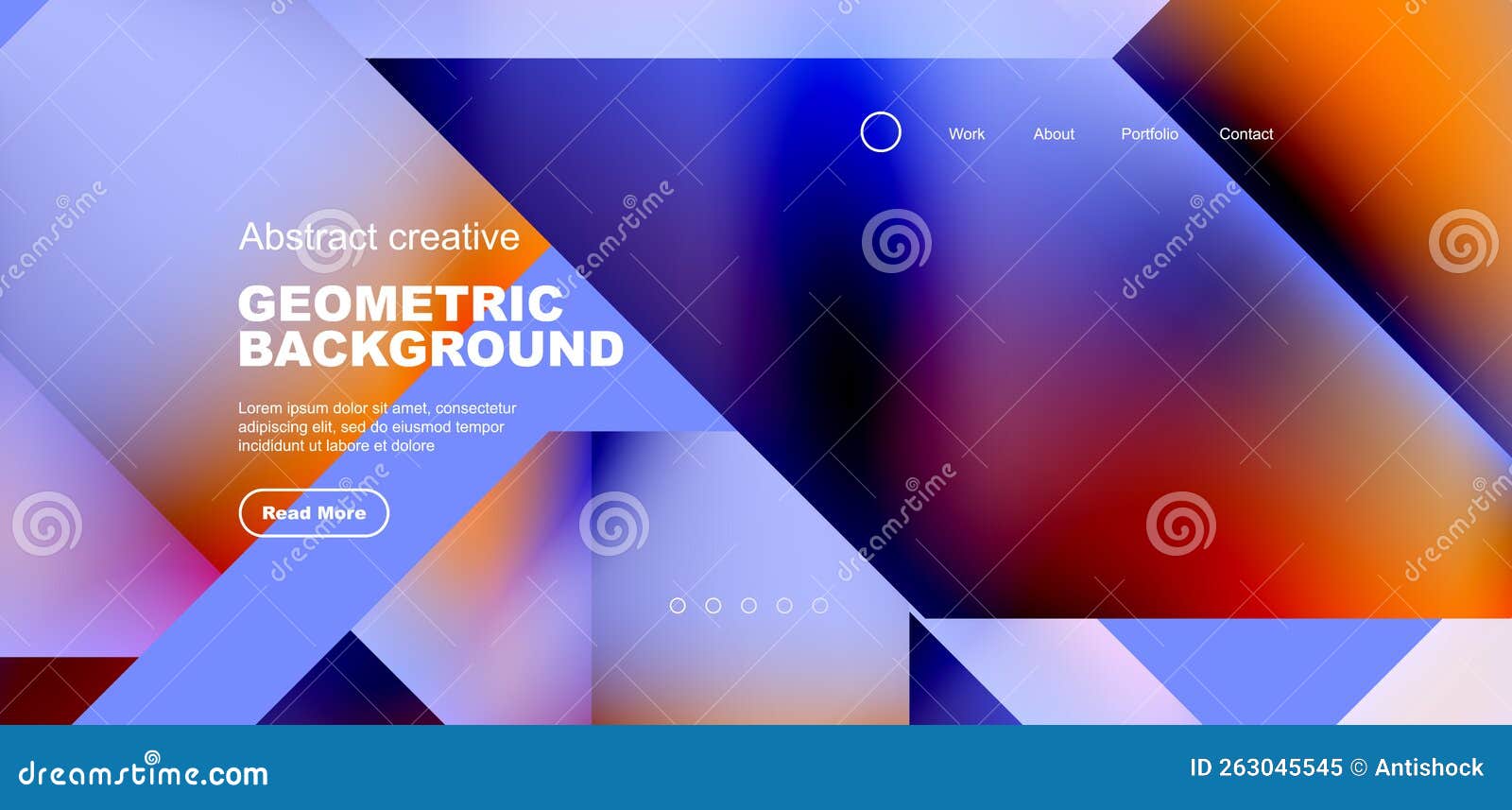 Vector Abstract Background Design Template Stock Vector - Illustration ...