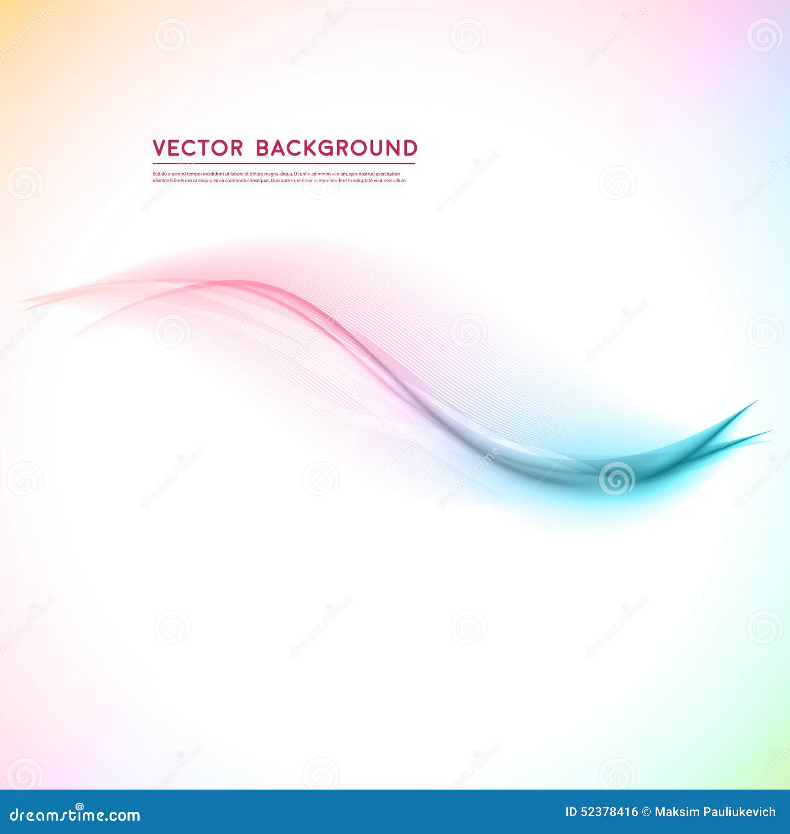 Vector Abstract Background Design Wavy Stock Vector - Illustration of ...