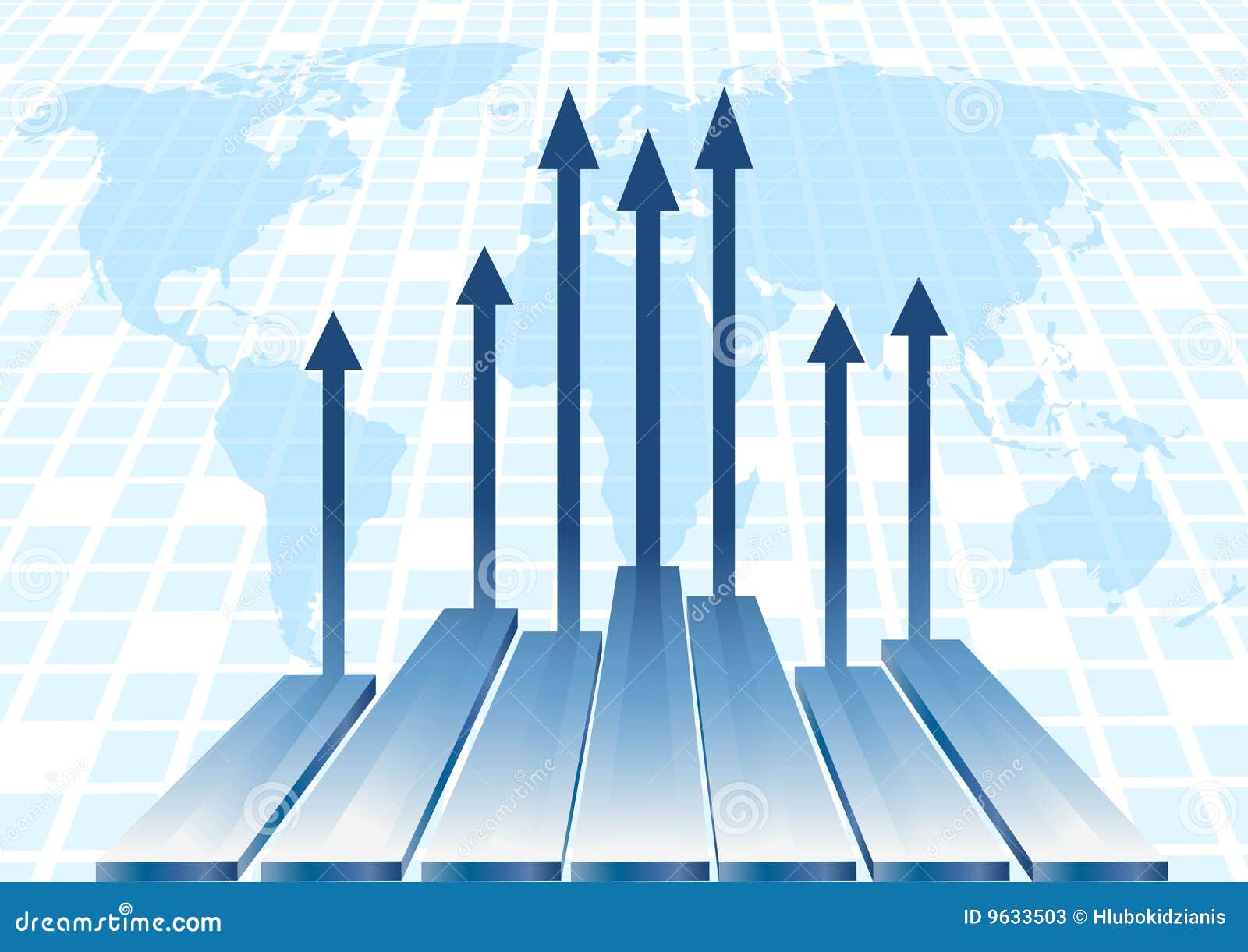 Vector Abstract Background with Diagram Stock Vector - Illustration of ...