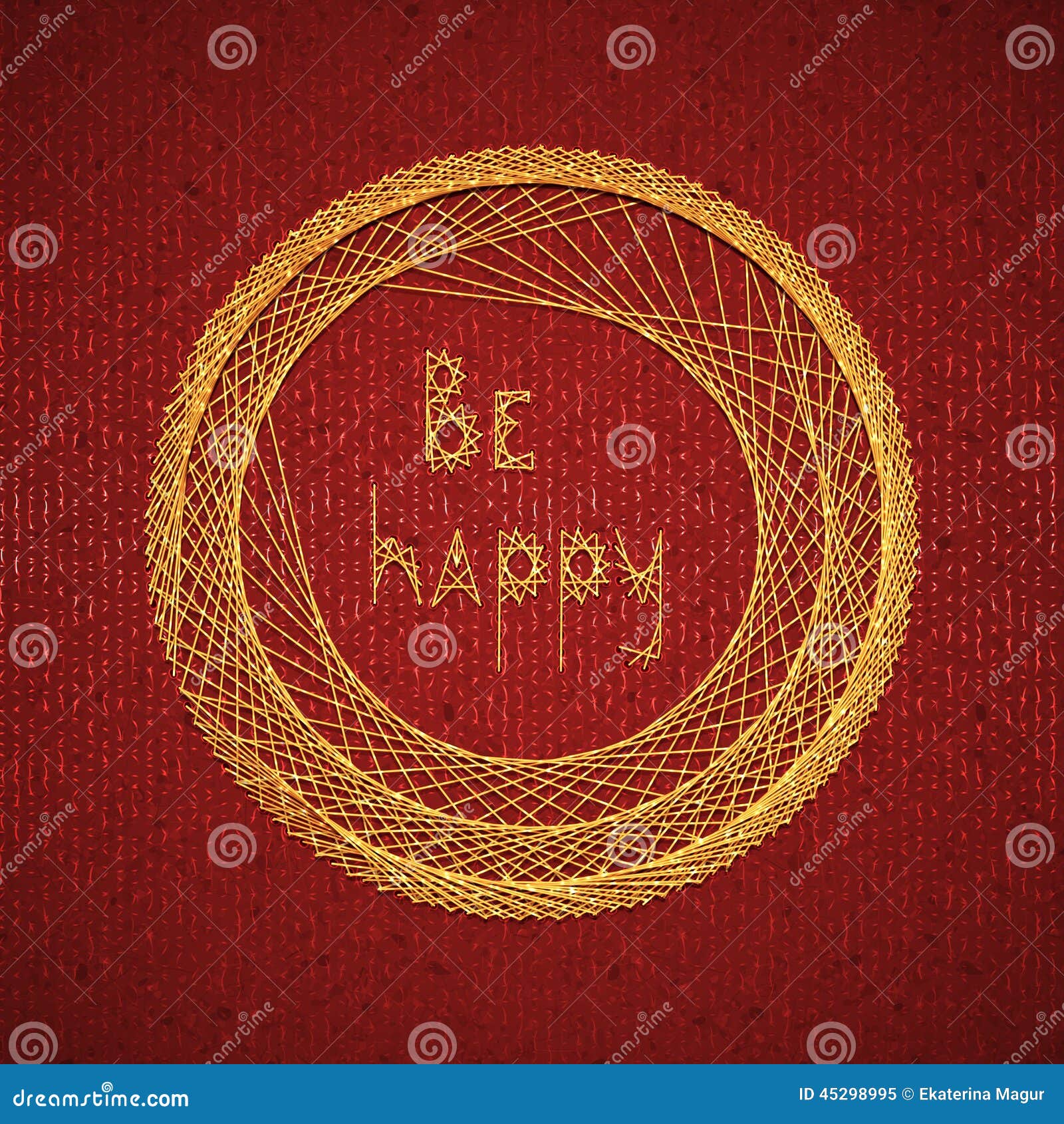 Vector Abstract Background with Embroidery on Stock Vector ...