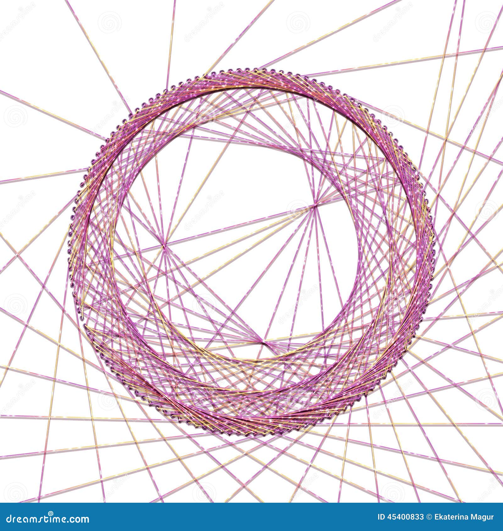 Vector Abstract Background with Embroidery on Stock Vector ...