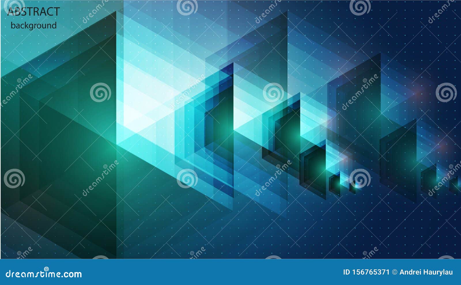 Vector Abstract Background in the Form of Volumetric Transparent Shapes ...