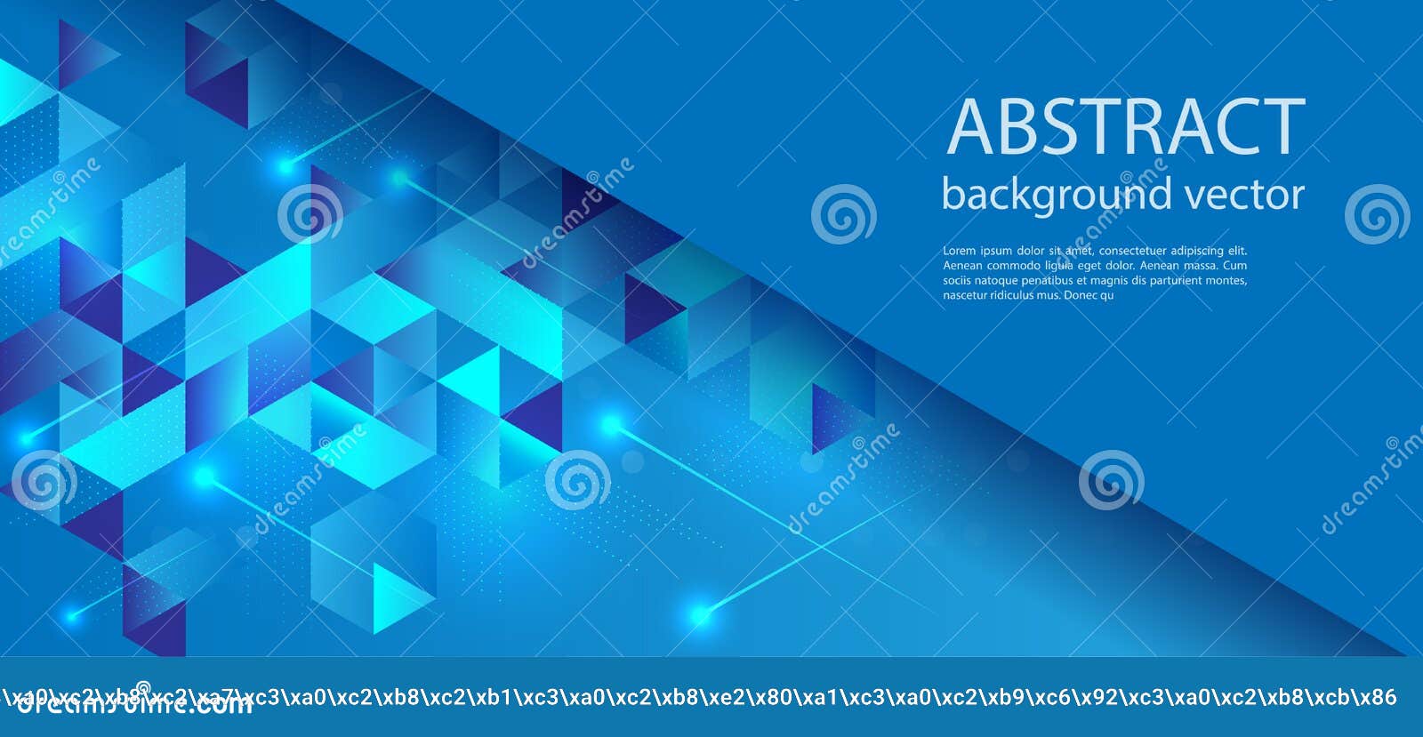 Vector Abstract Background Geometric Shape Technology Digital Hi Tech ...