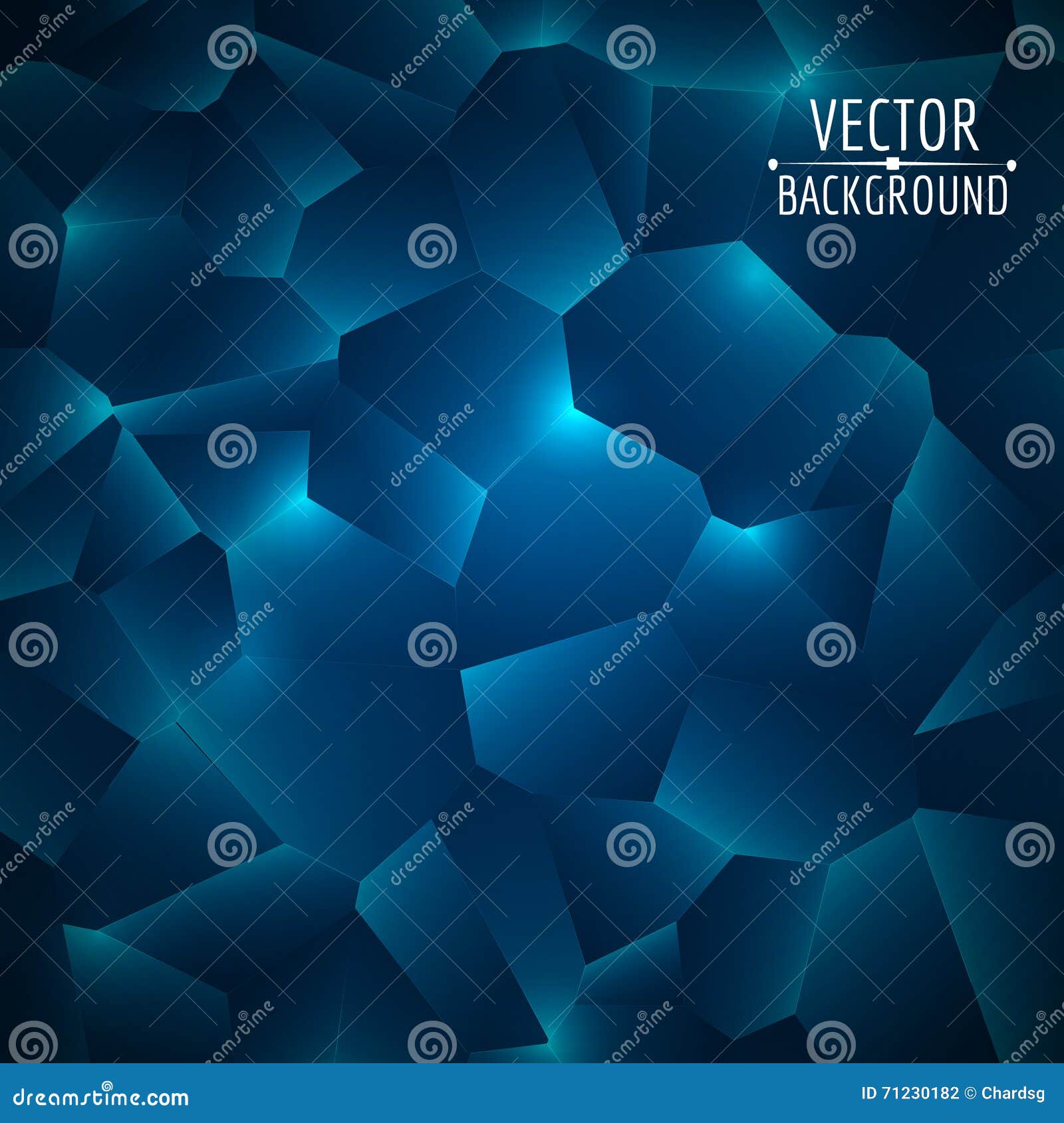 Vector Abstract Background. Glossy Shapes Stock Vector - Illustration ...