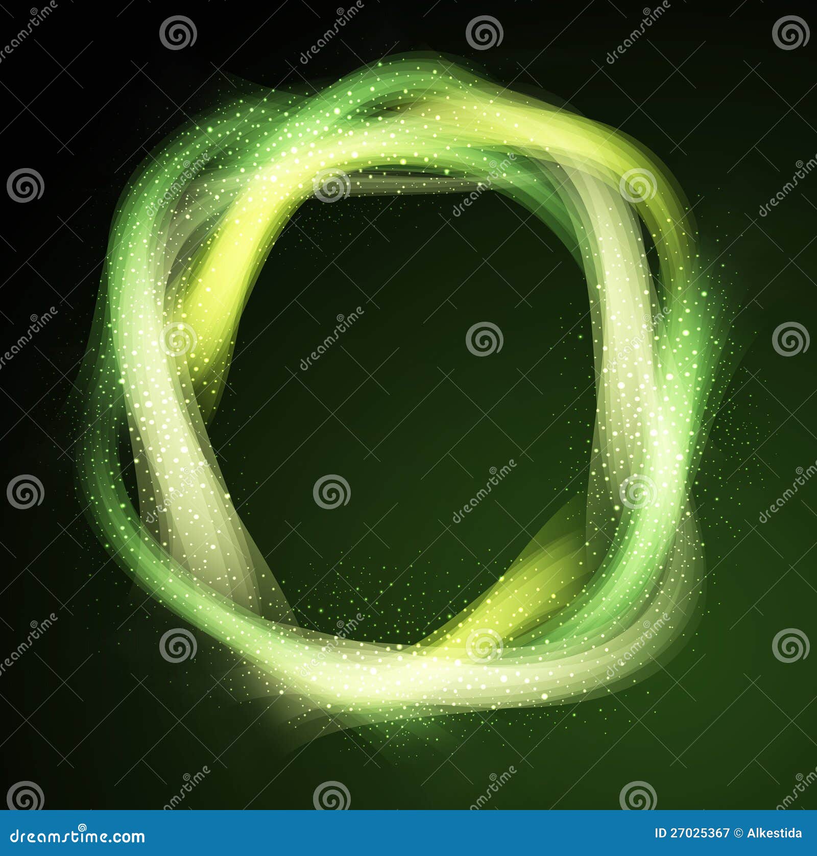 Vector Abstract Background with Glowing Elements Stock Vector ...