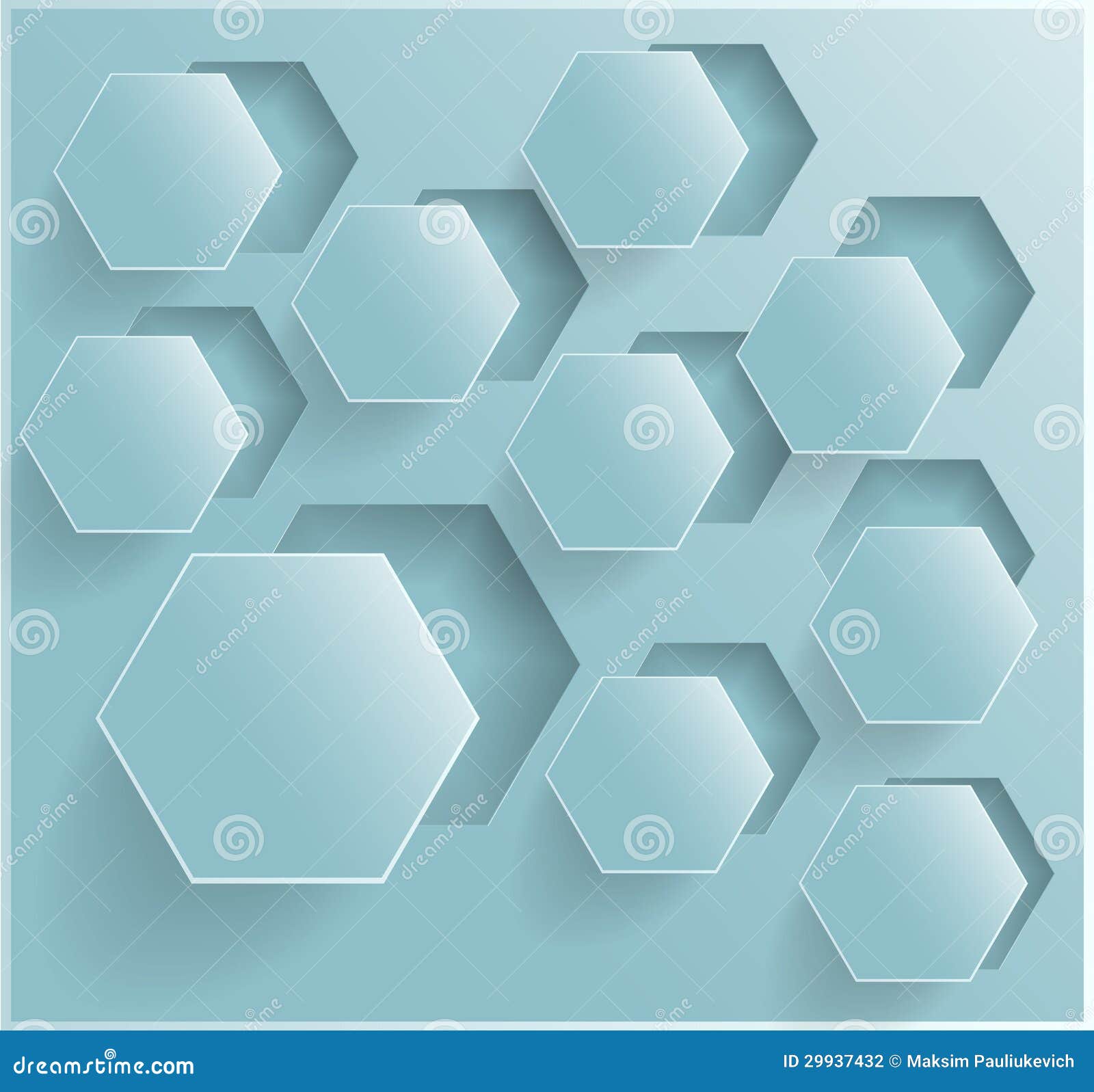 Vector Abstract Background Hexagon. Web and Design Stock Vector ...