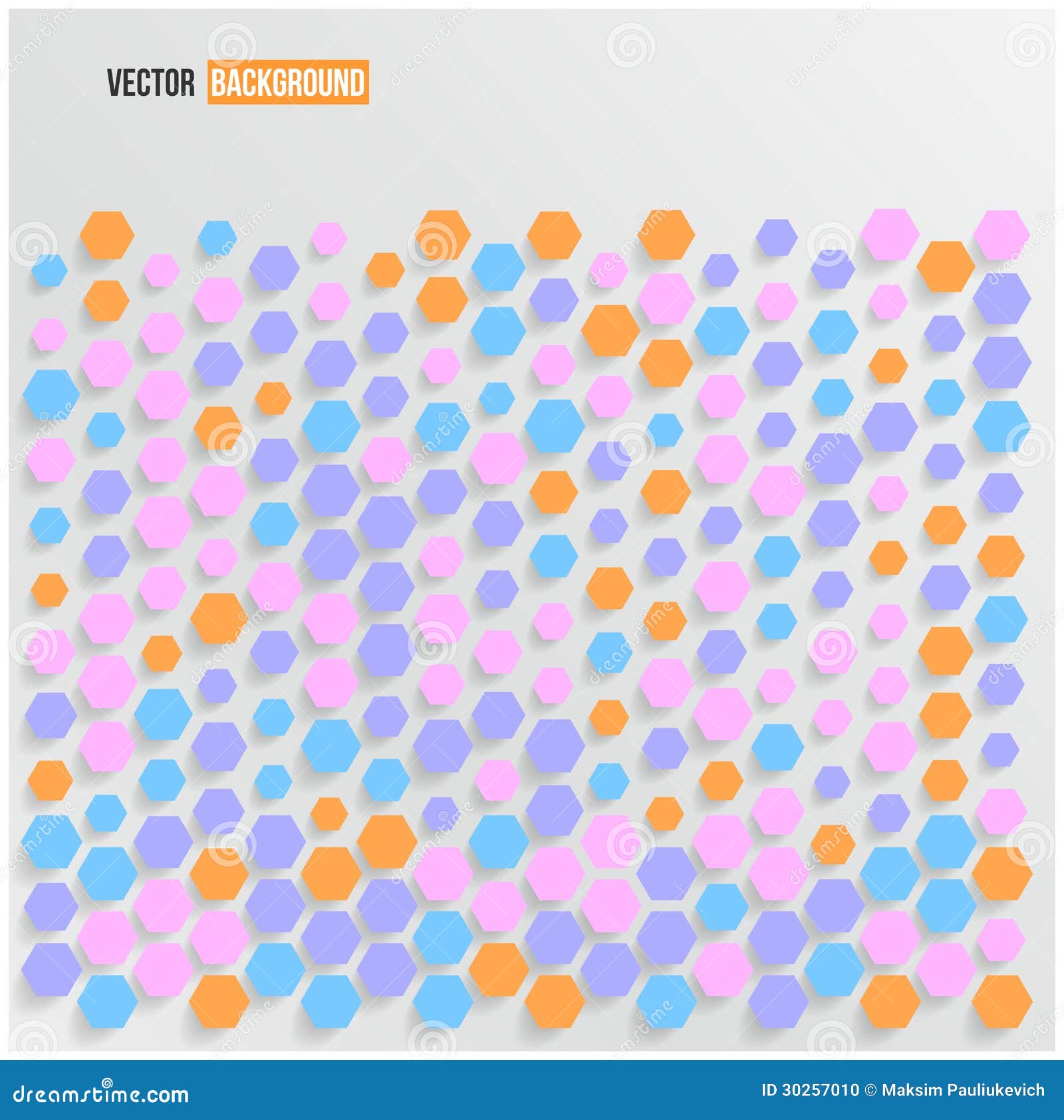 Vector Abstract Background Hexagon. Web and Design Stock Vector ...