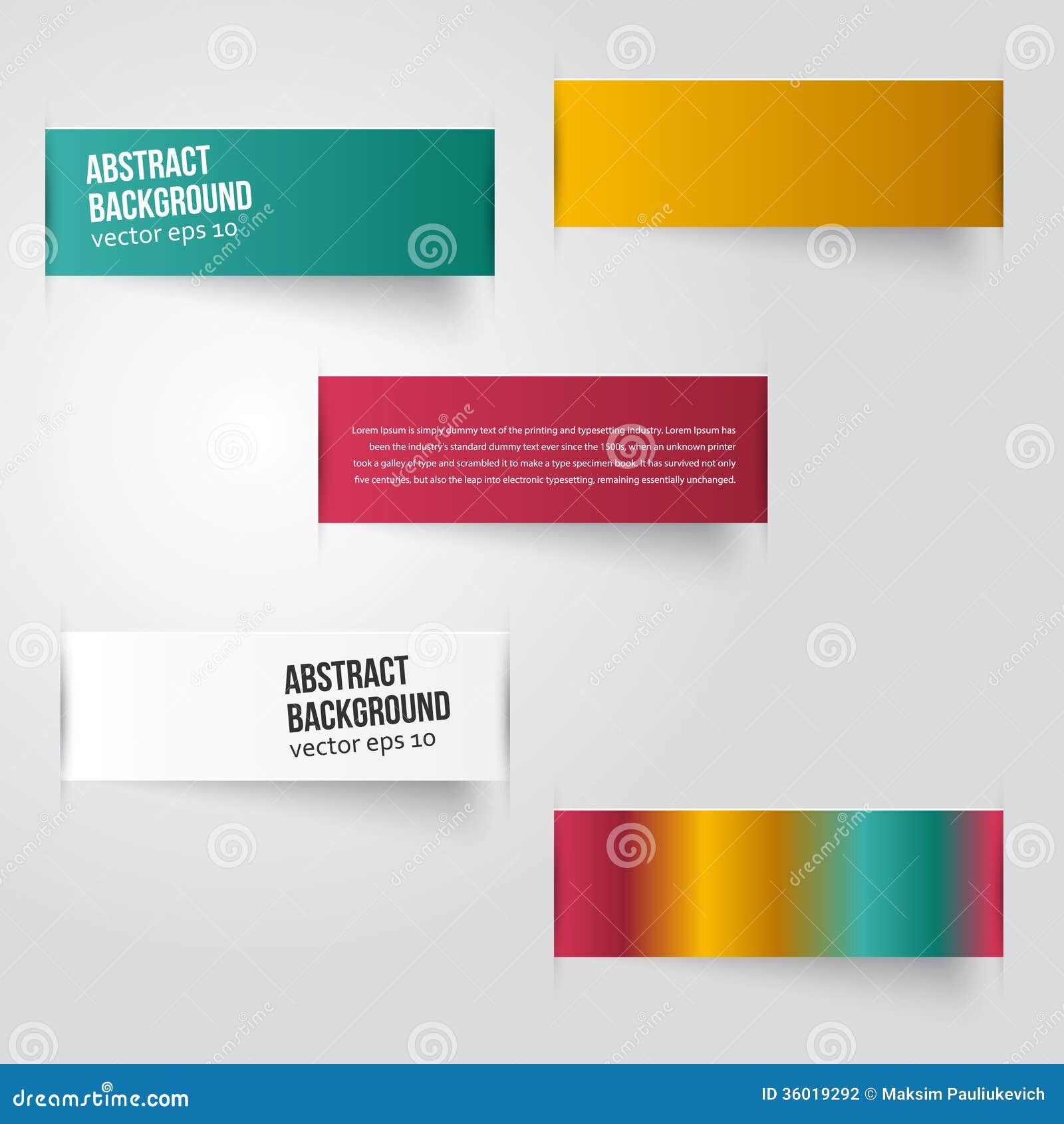 Vector Abstract Background. Label Color Stock Vector - Illustration of ...