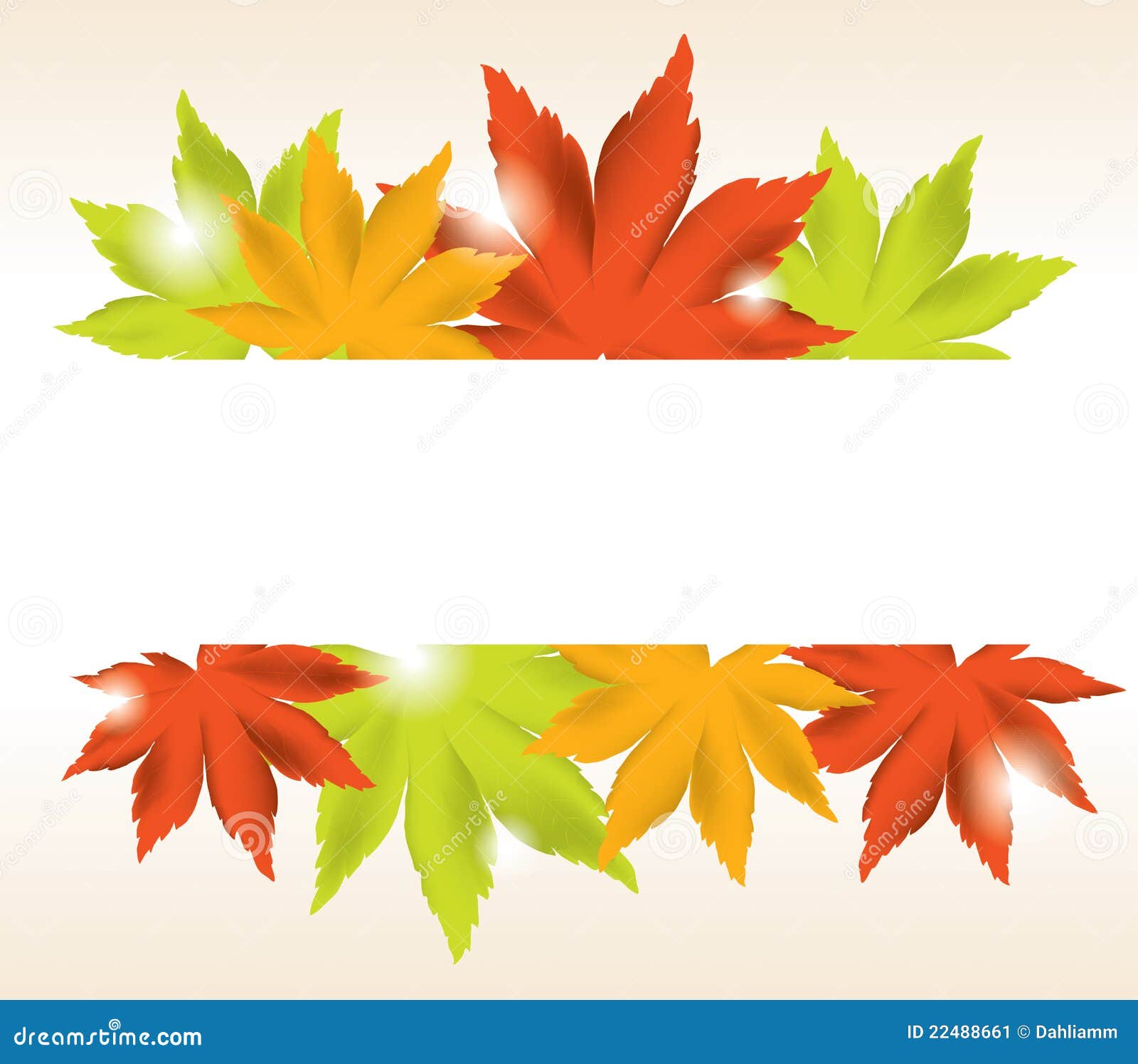 Vector Abstract Background of Maple Leaves Stock Vector - Illustration ...