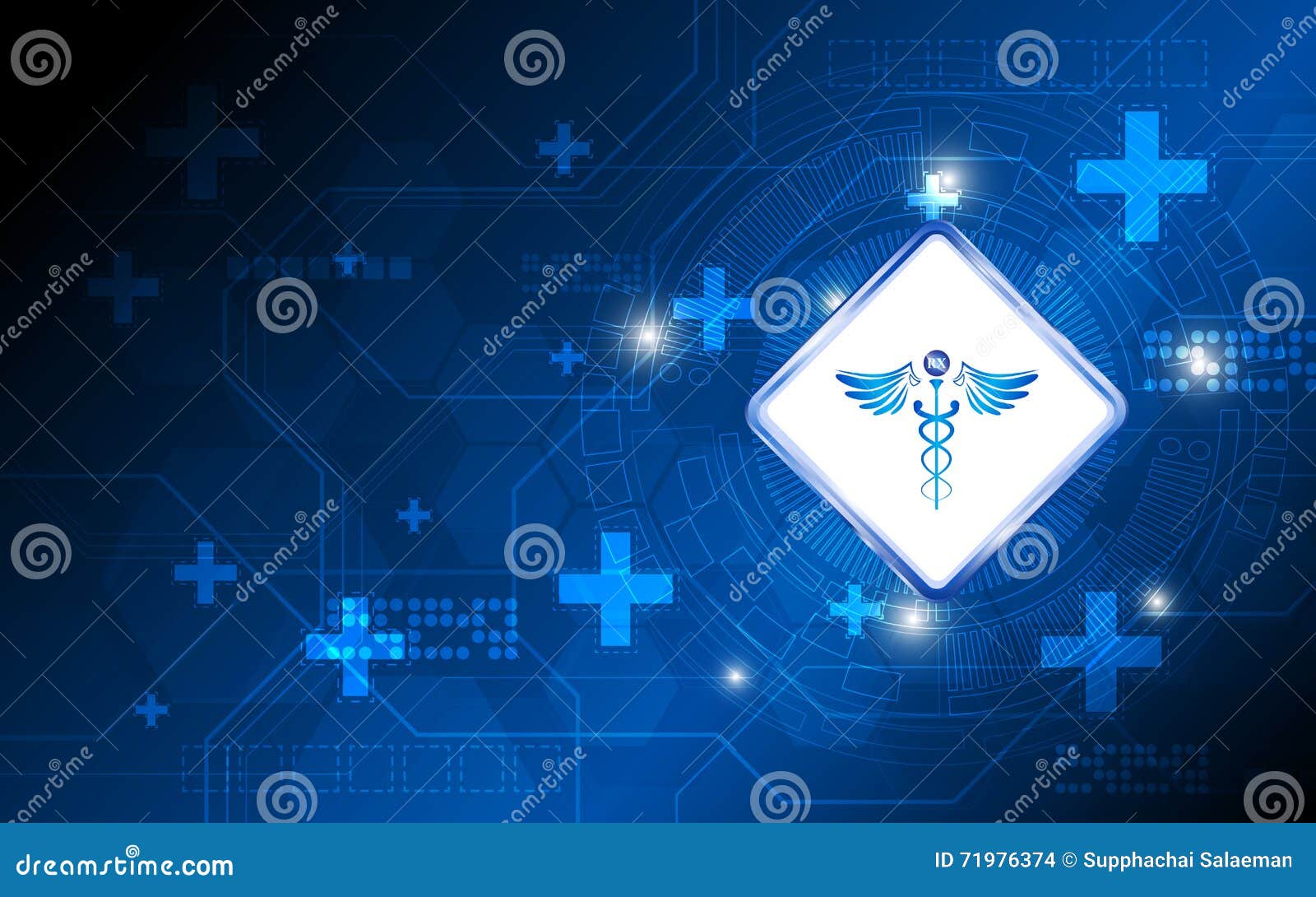 Vector Abstract Background Medical Pharmacy Innovation Concept Stock ...