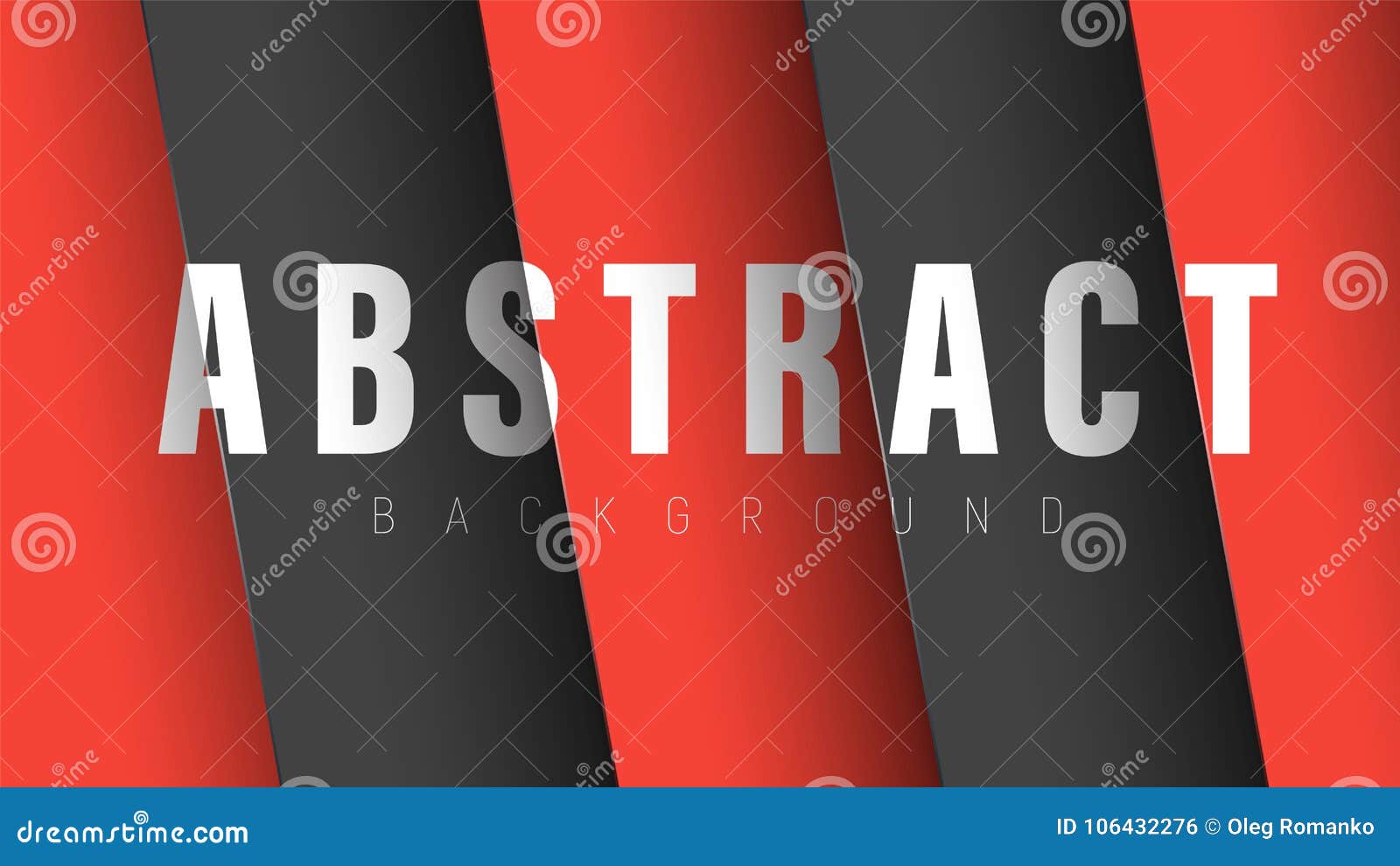 Vector Abstract Background with Red and Black Diagonal Stripes. Stock ...