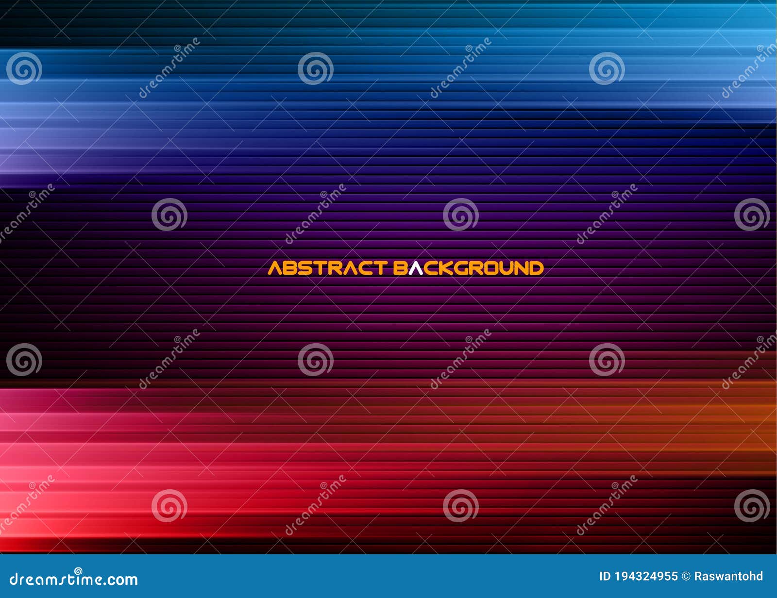 Vector Abstract Background with Red and Blue Rays. Graphic Design ...