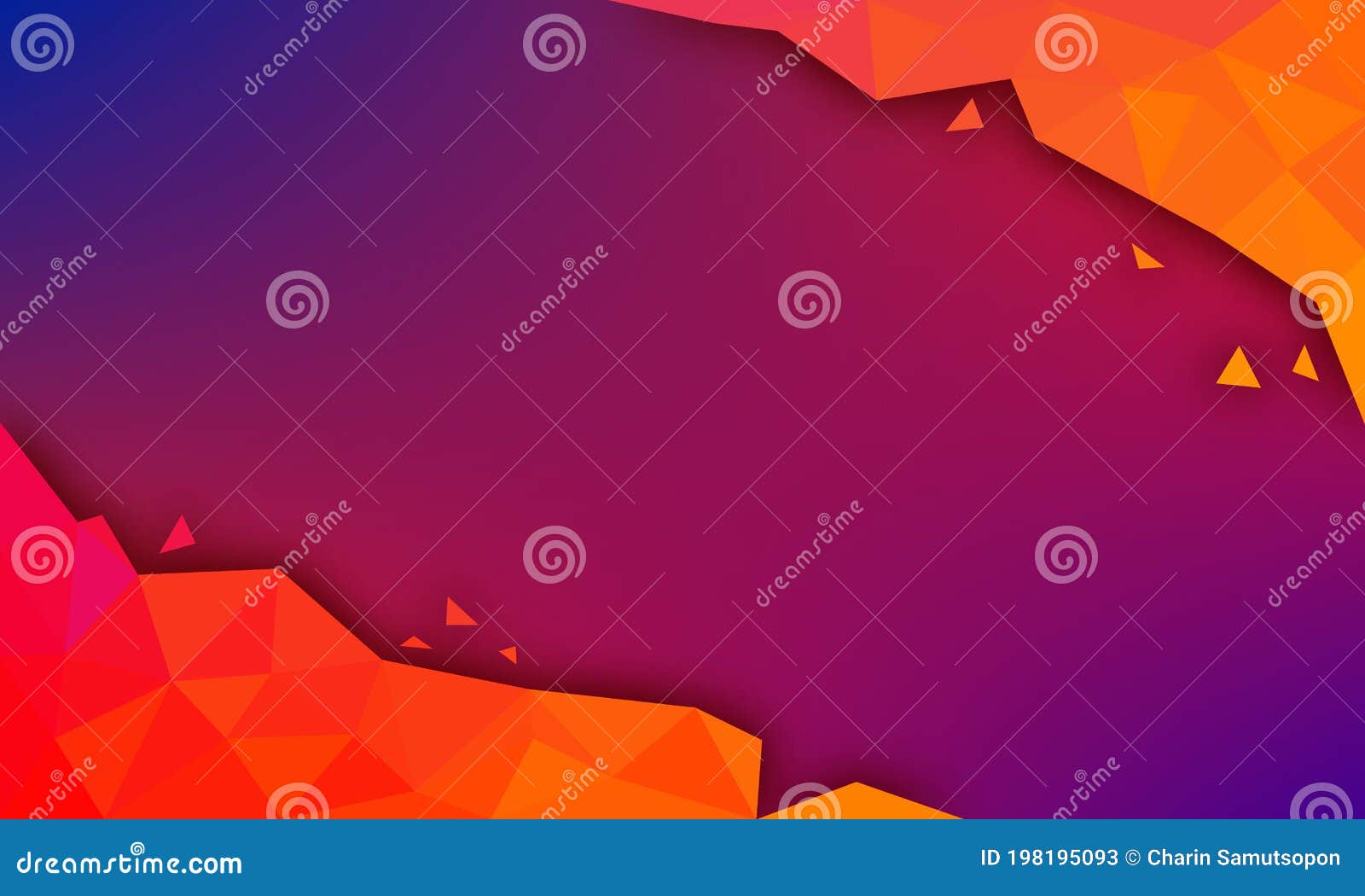 Vector Abstract Background Red-Blue Theme Stock Vector - Illustration ...