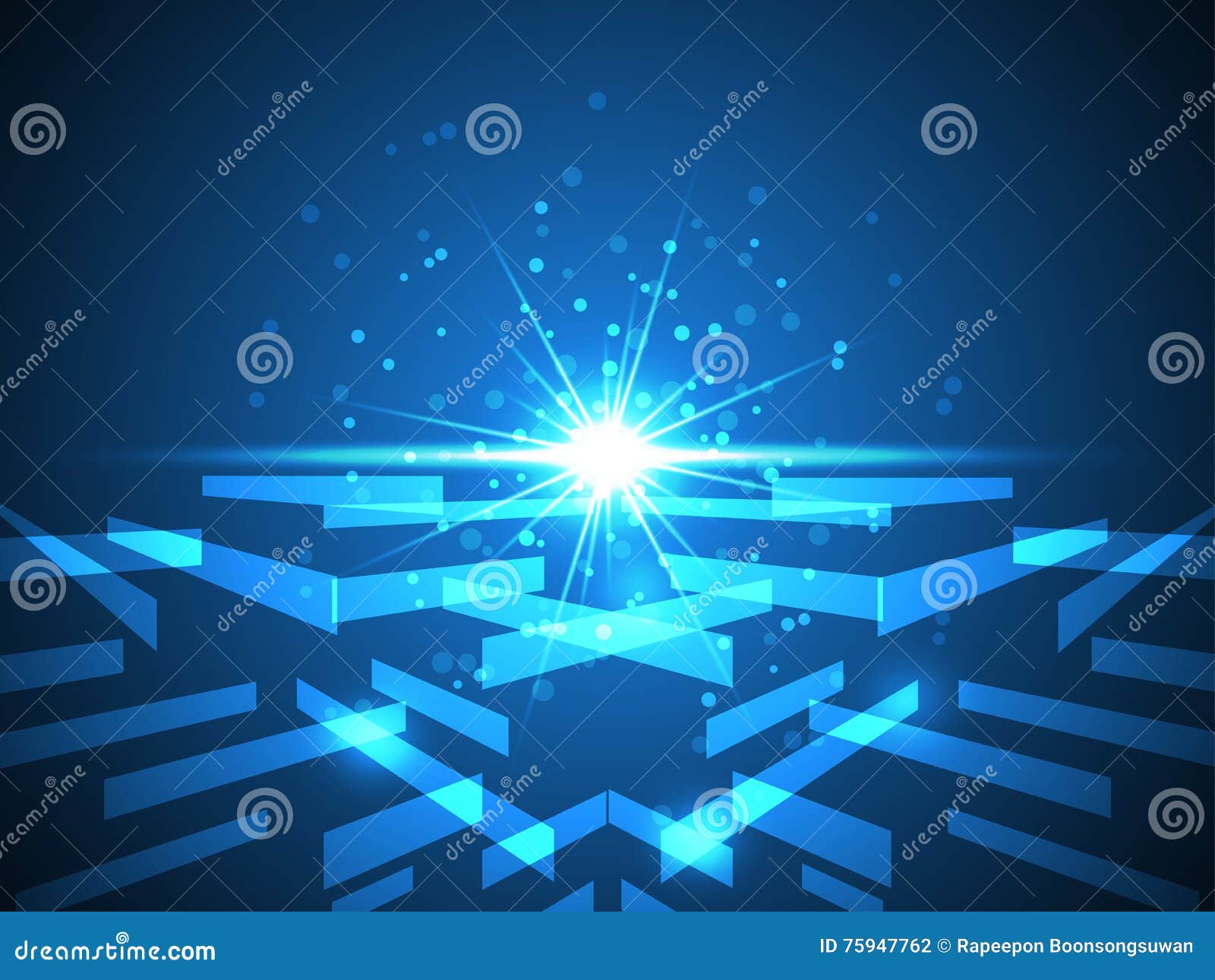 Vector Abstract Background Shows the Innovation of Technology and ...